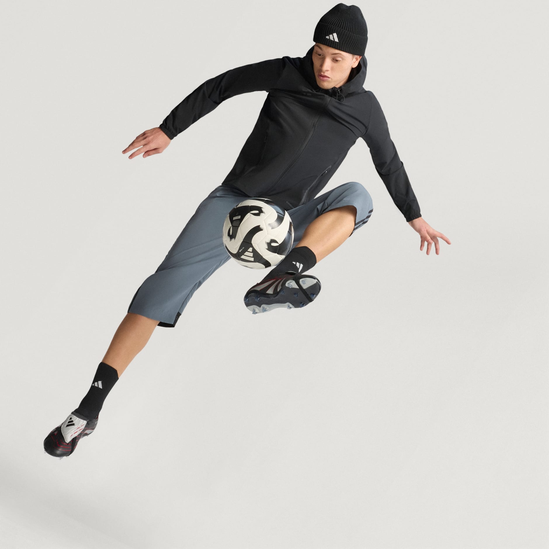 Boots - Predator Obsidian Strike Fold-Over Tongue Firm Ground/Multi ...