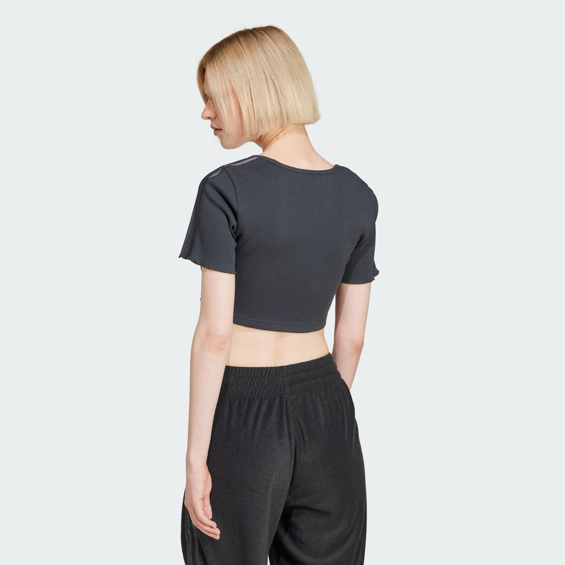 Baby Tee - Grey | adidas Hong Kong