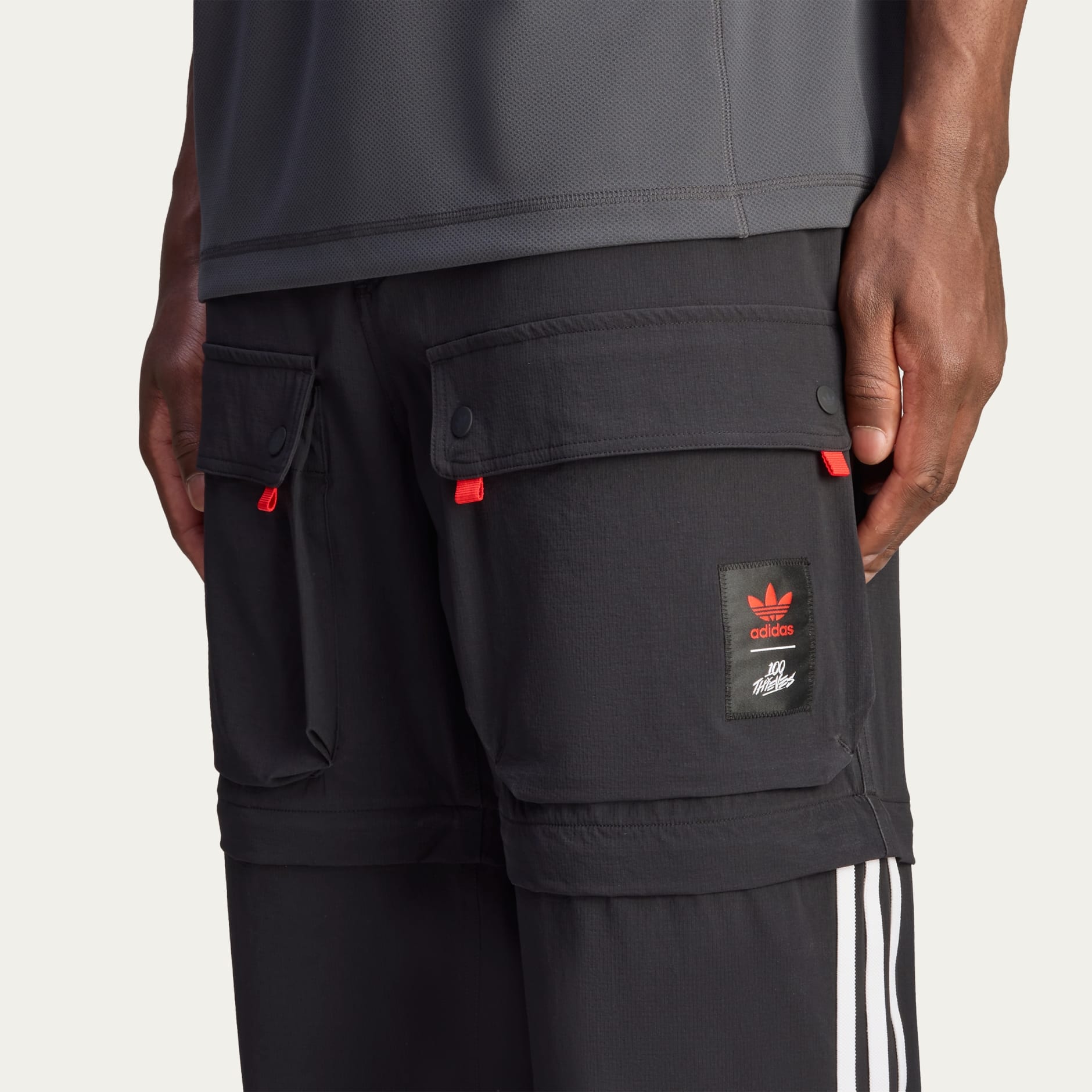 adidas 100 Thieves Zip Pants - Black | adidas UAE