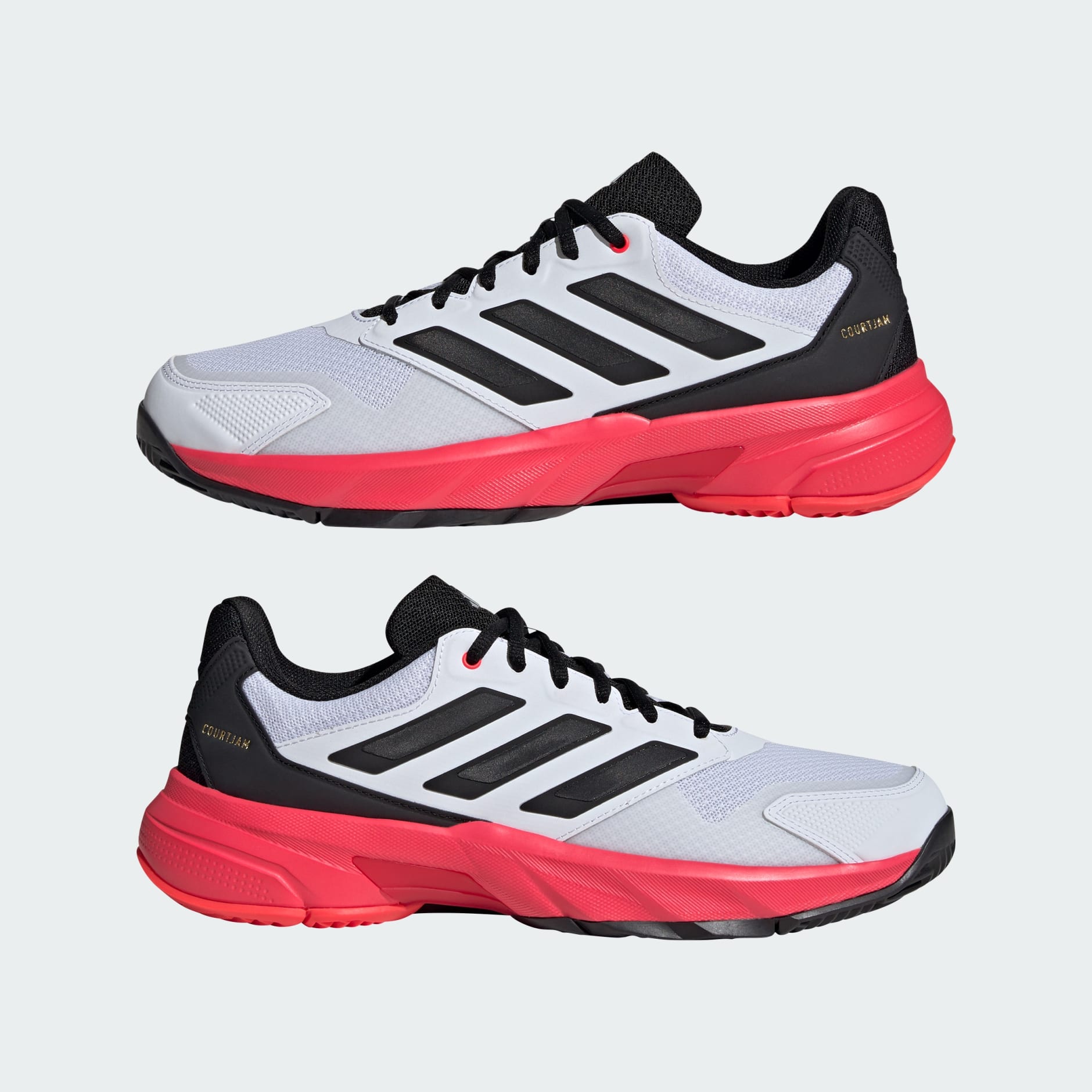 adidas Courtjam Control 3 Tennis Shoes - White | adidas UAE