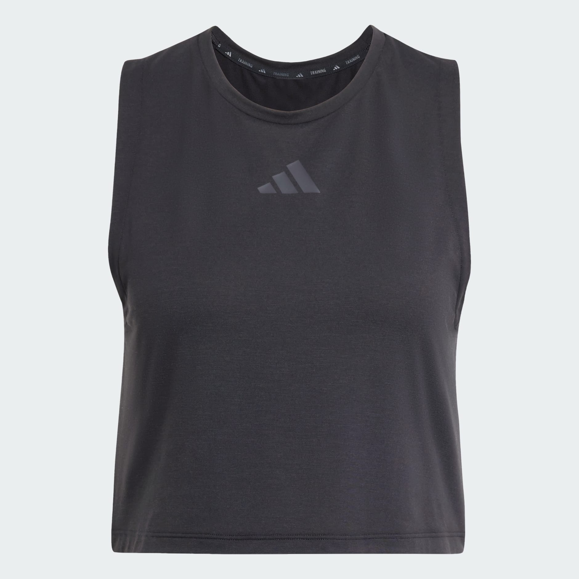 adidas Power 3-Stripes Boxy Tank Top - Black | adidas UAE