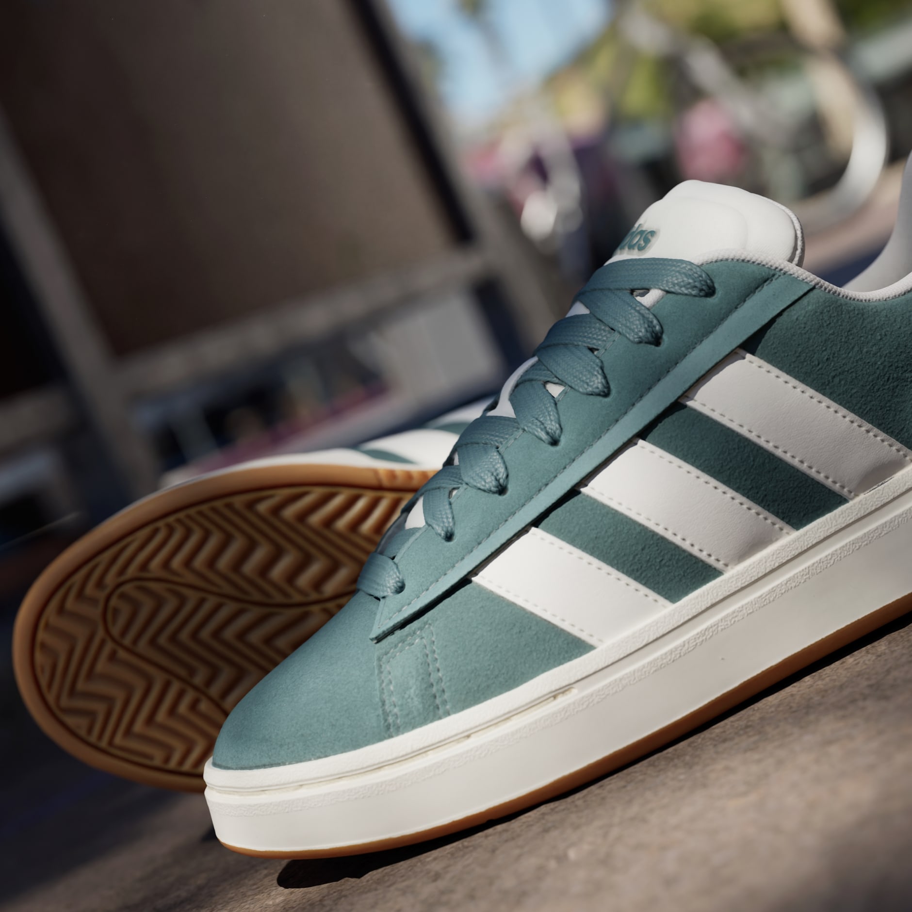 Men's Shoes - Grand Court Alpha Shoes - Green | adidas Egypt
