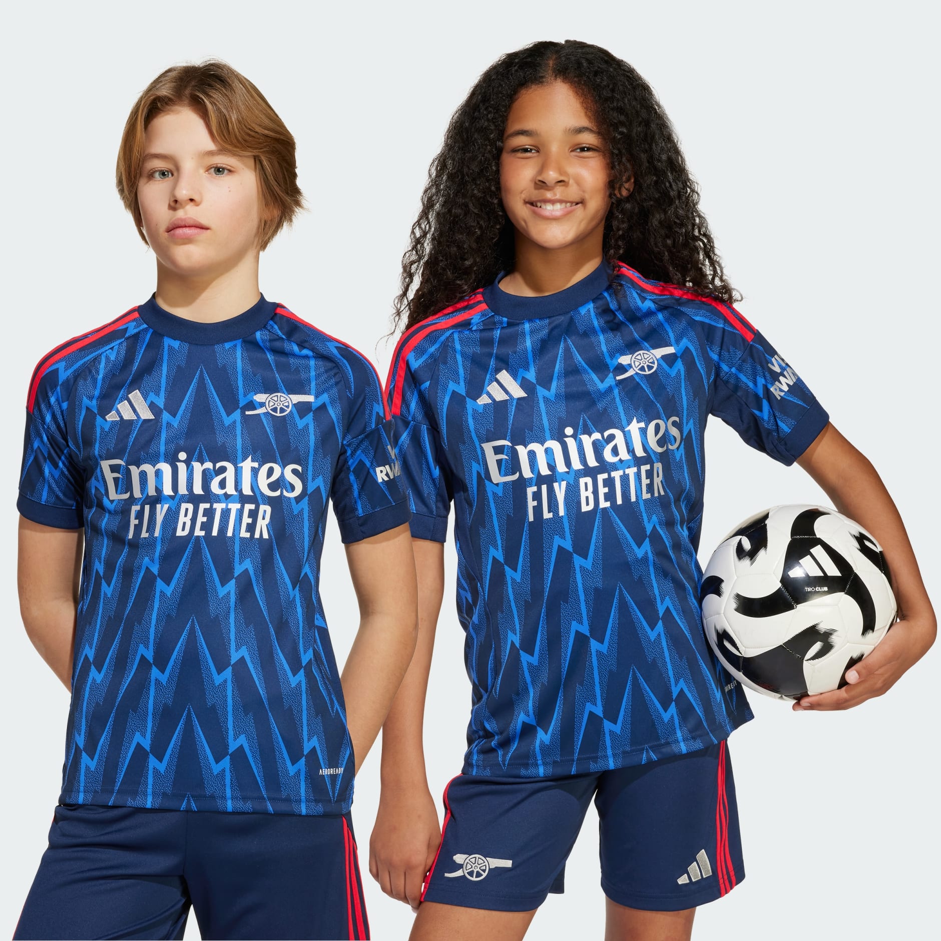 adidas Arsenal 25/26 Away Jersey Kids - Blue | adidas UAE