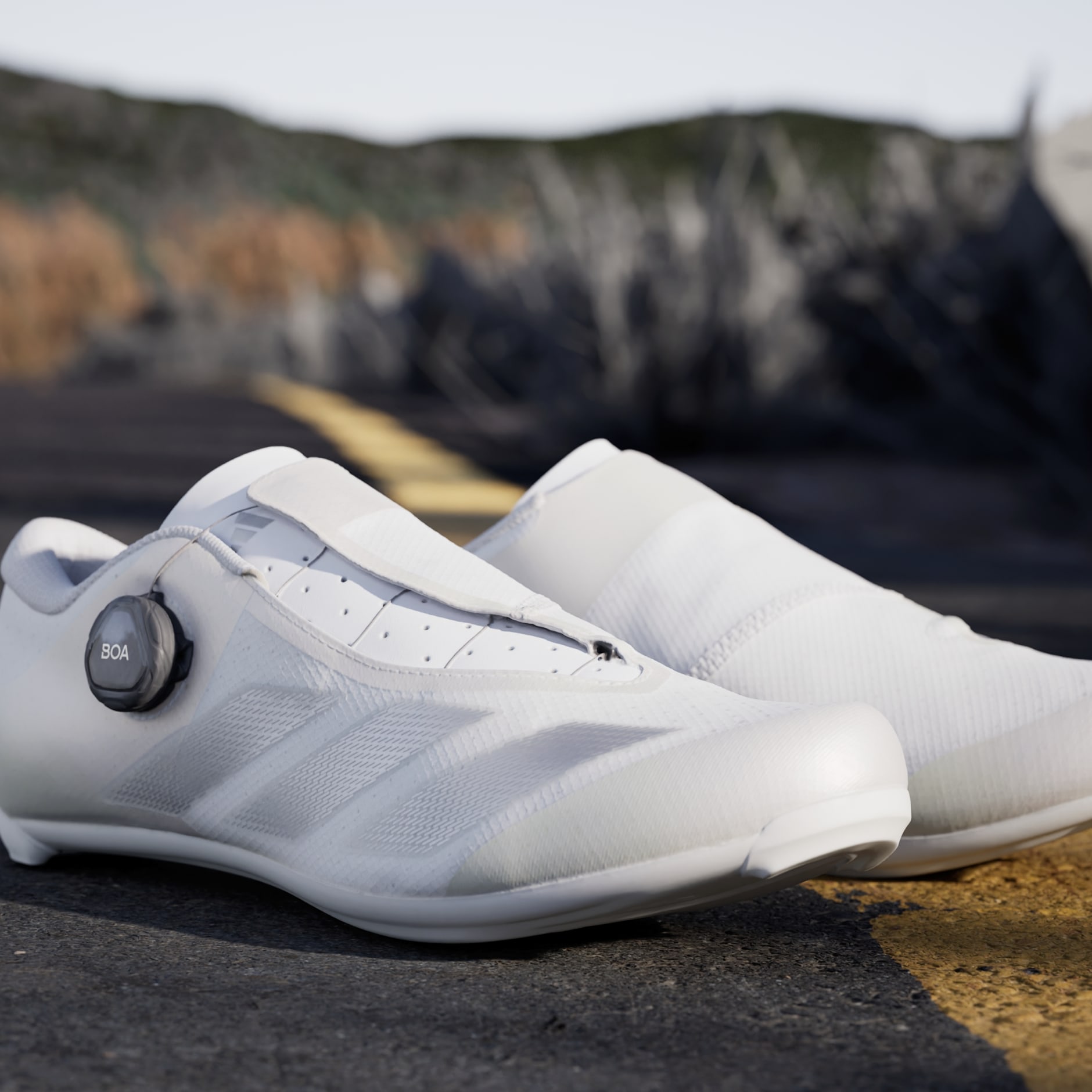 adidas TEMPO 3-STRIPES BOA SHOES - White | adidas UAE