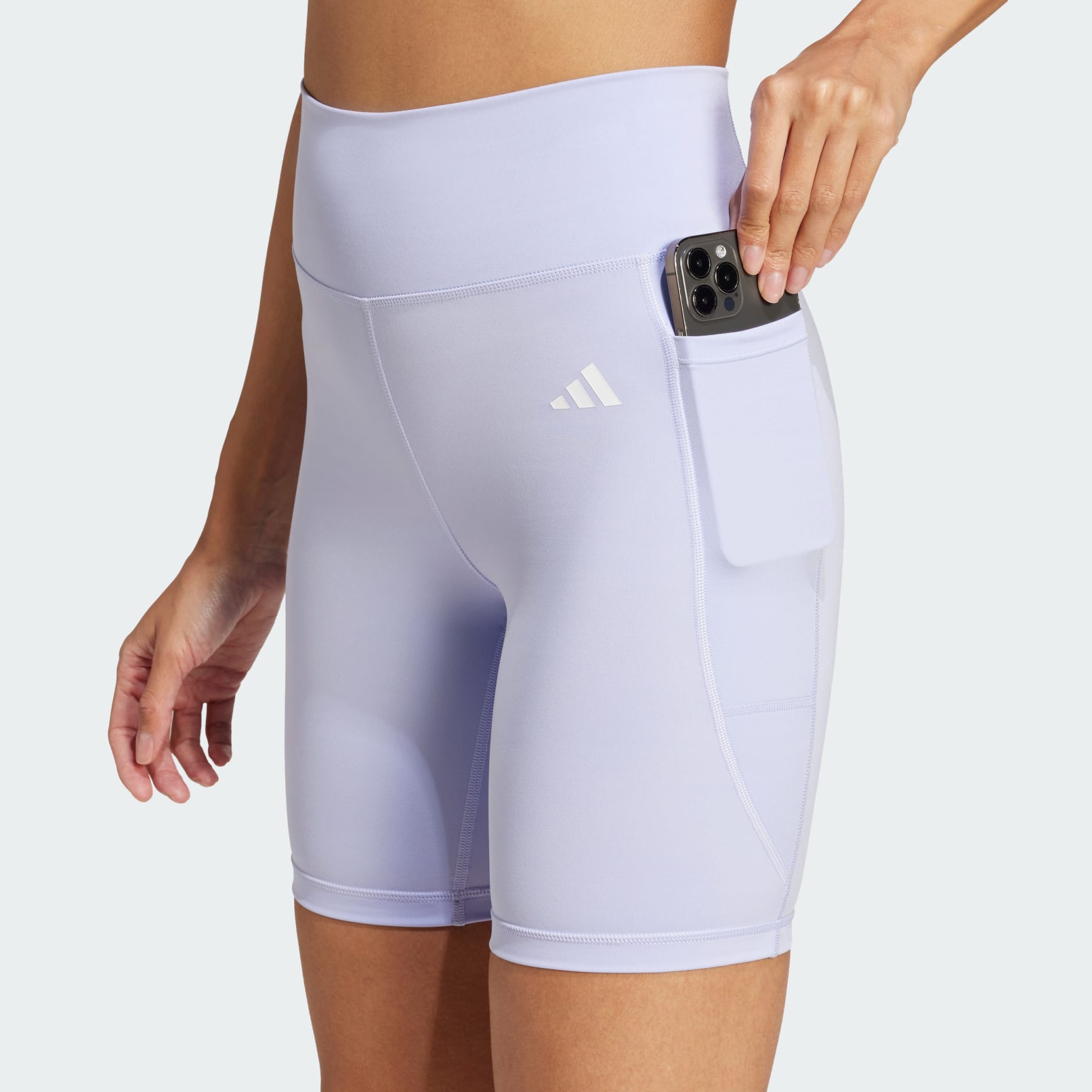 Clothing - Optime Essentials Stash Pocket 7-Inch Short Leggings ...