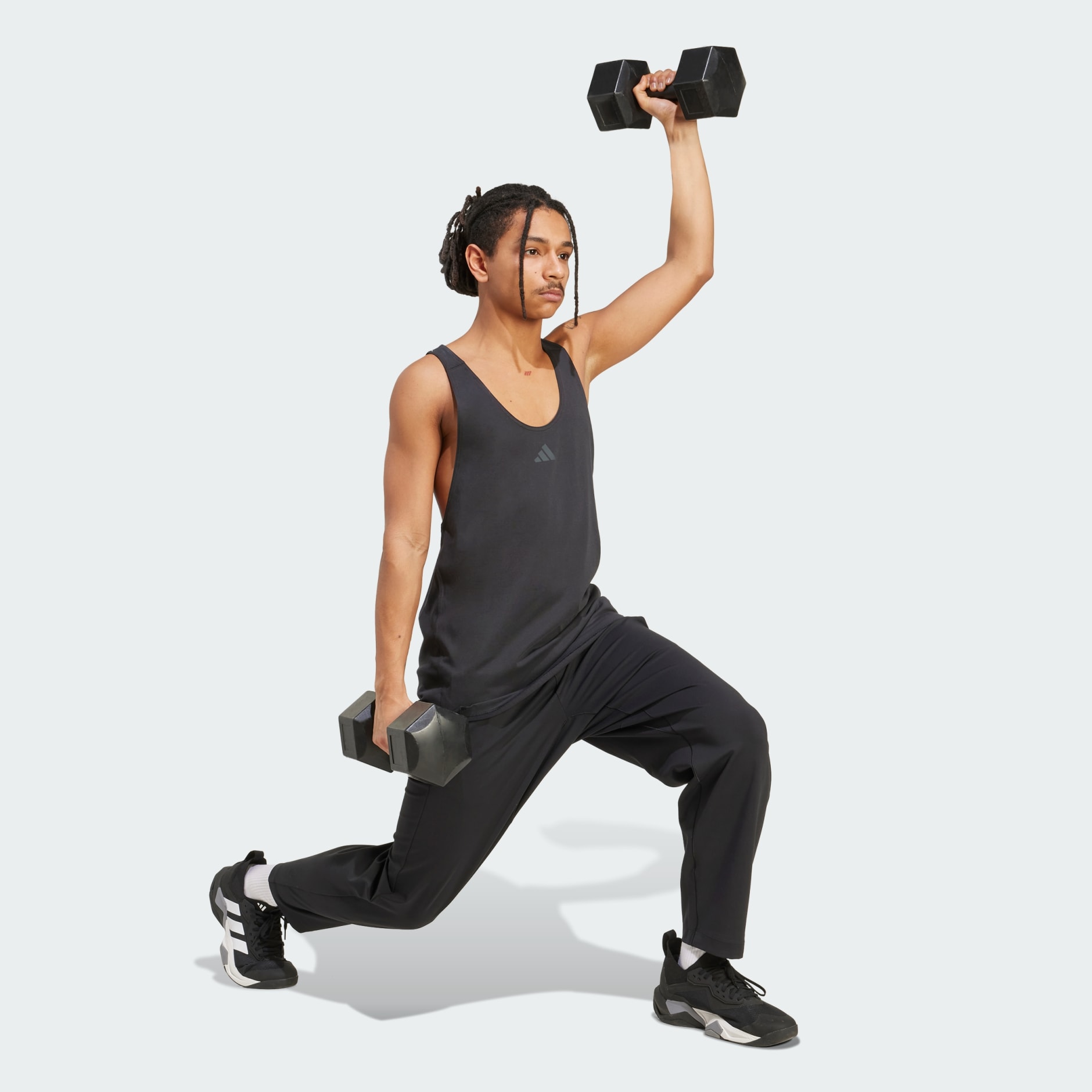 Clothing - PrimeLift Stringer - Black | adidas South Africa