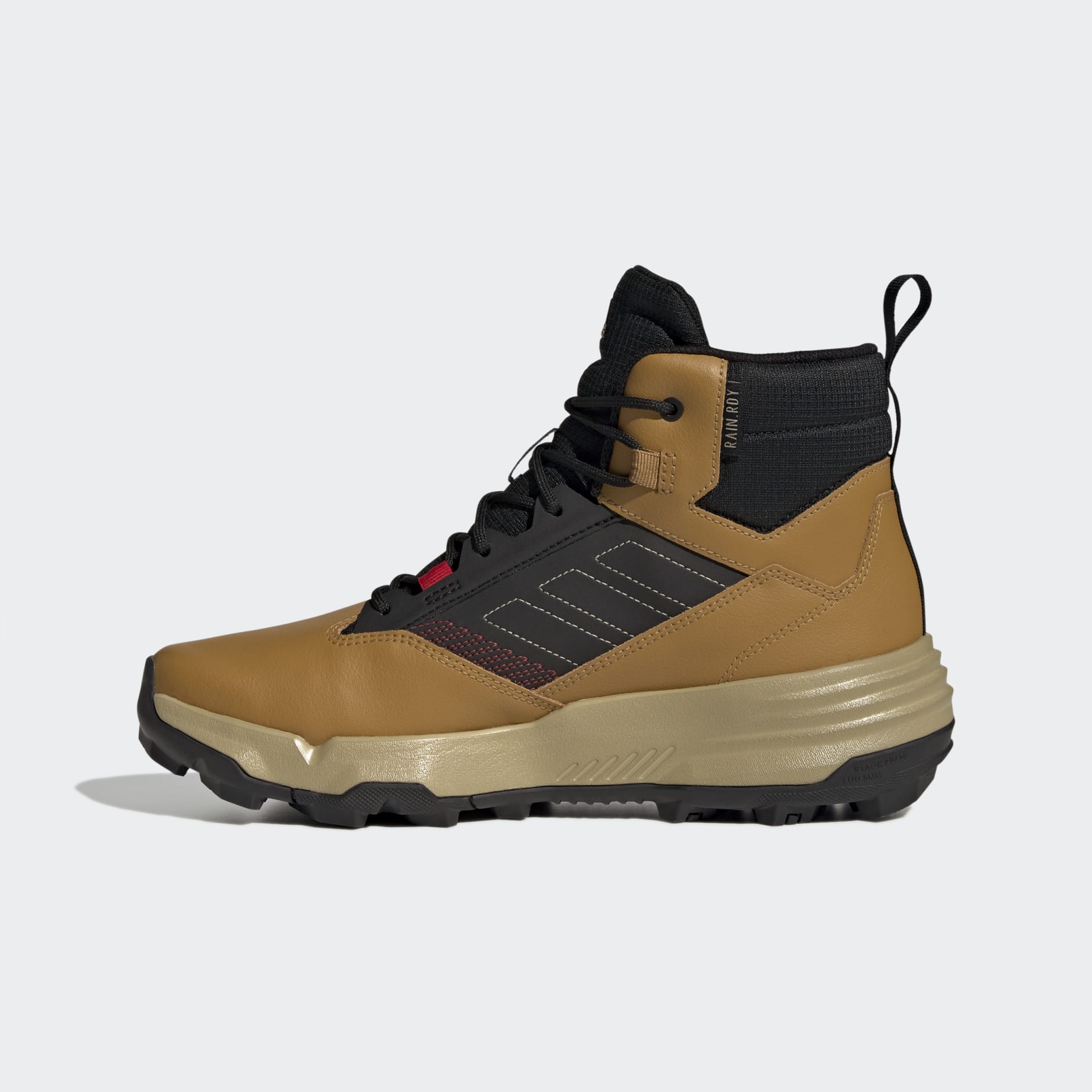 adidas Unity Leather Mid RAIN.RDY Hiking Shoes - Black | adidas UAE