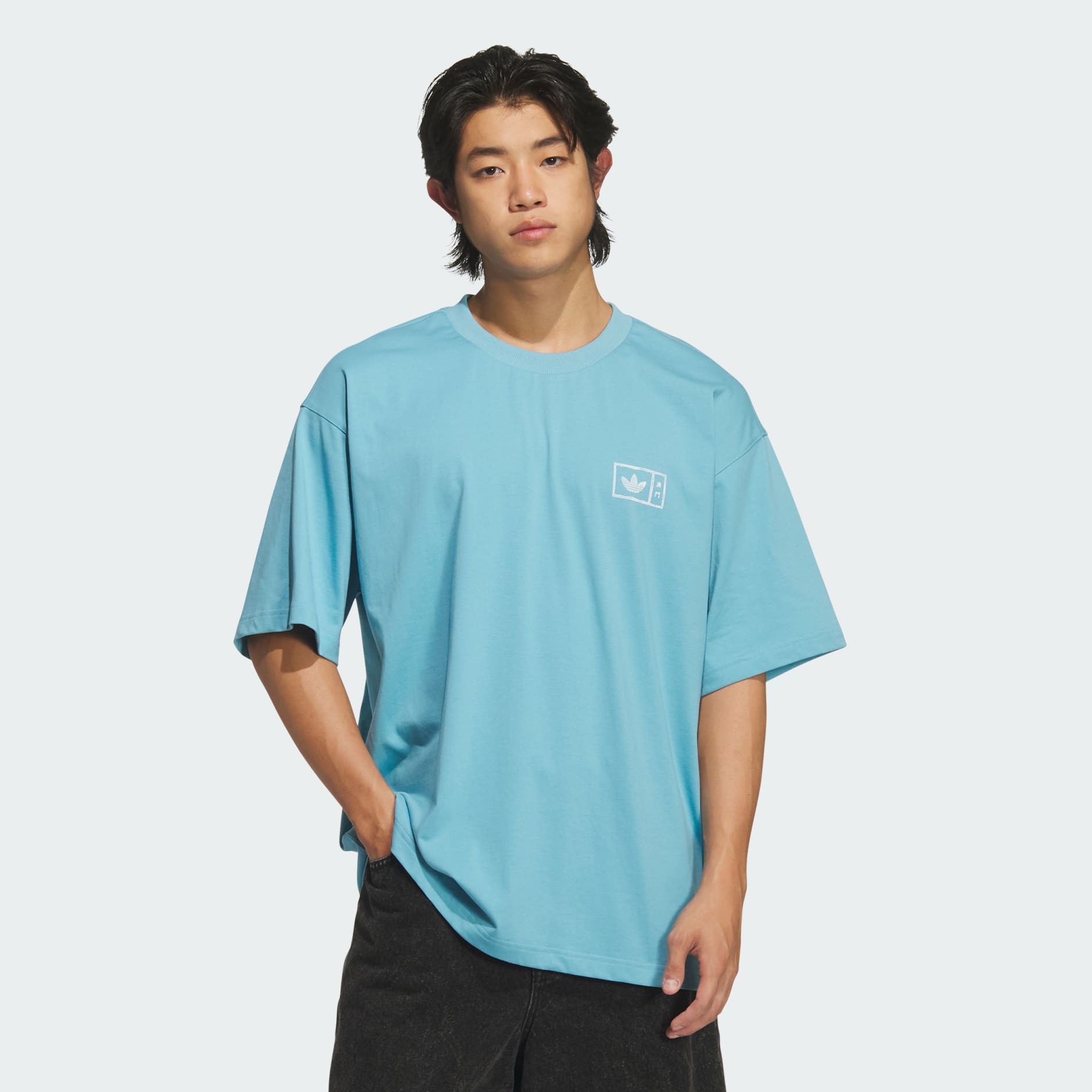 MACAU CITY TEE - 藍色 | adidas香港官方網上商店