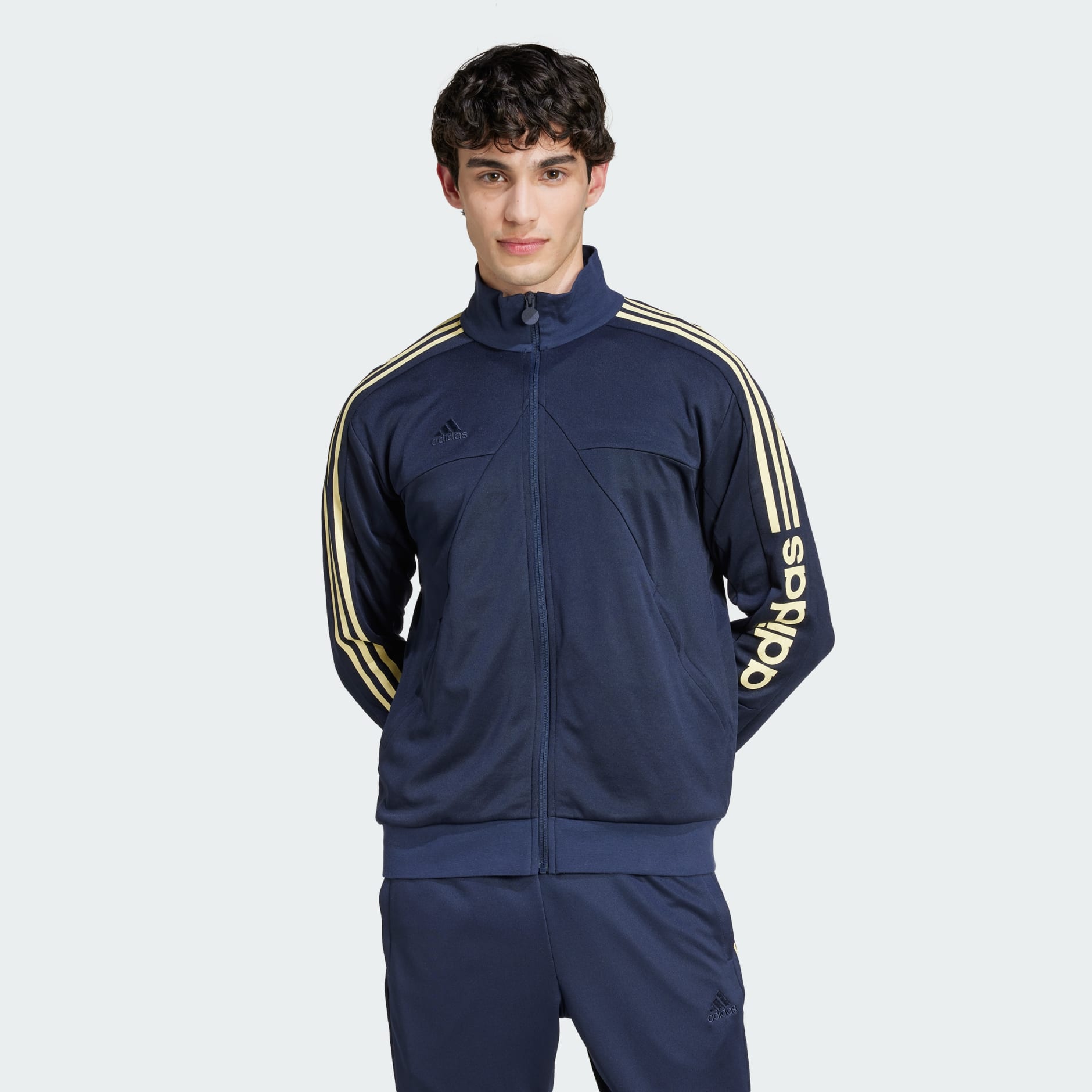 adidas Tiro Wordmark Track Jacket - Blue | adidas UAE