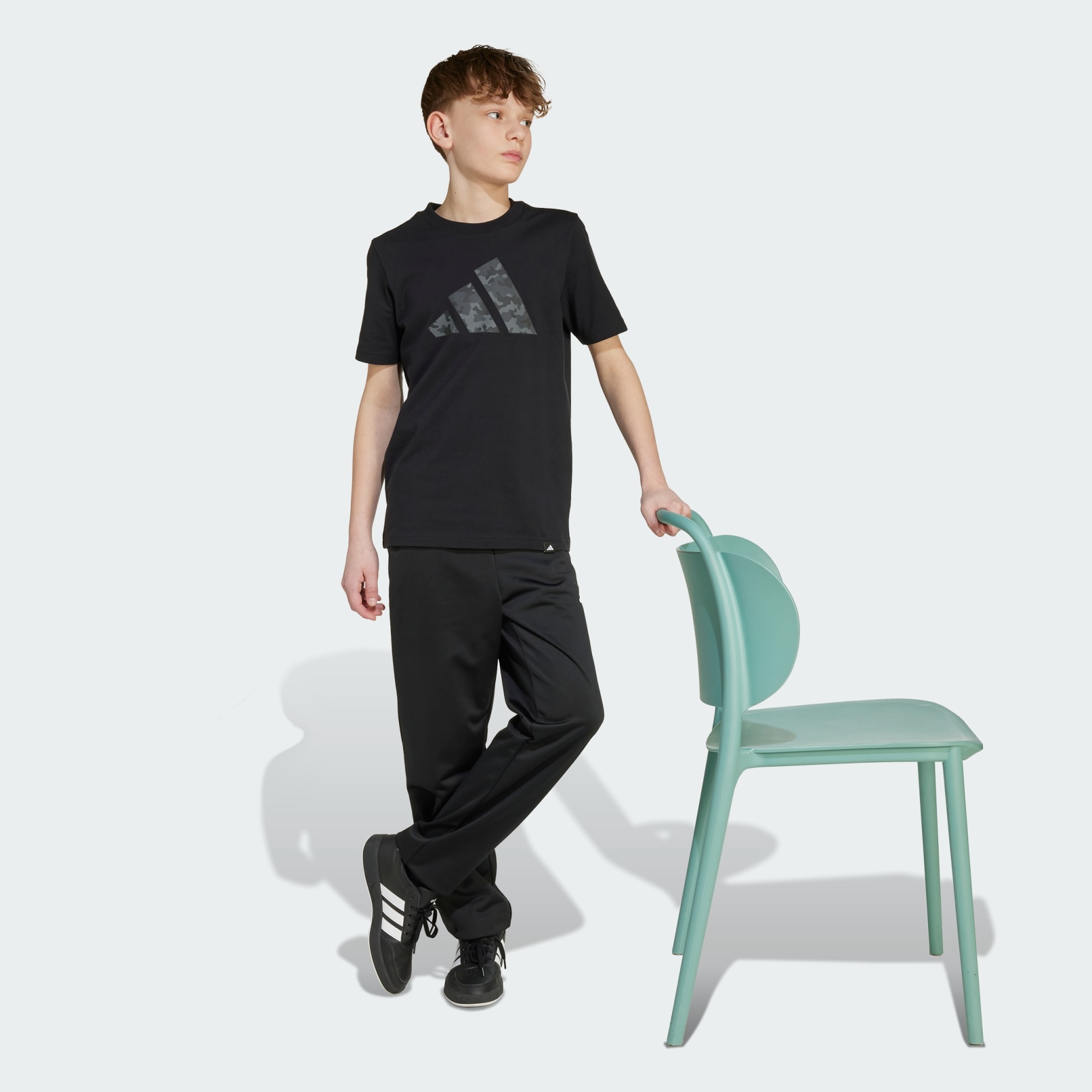 Kids Clothing - Camo Graphic Tee Kids - Black | adidas Bahrain