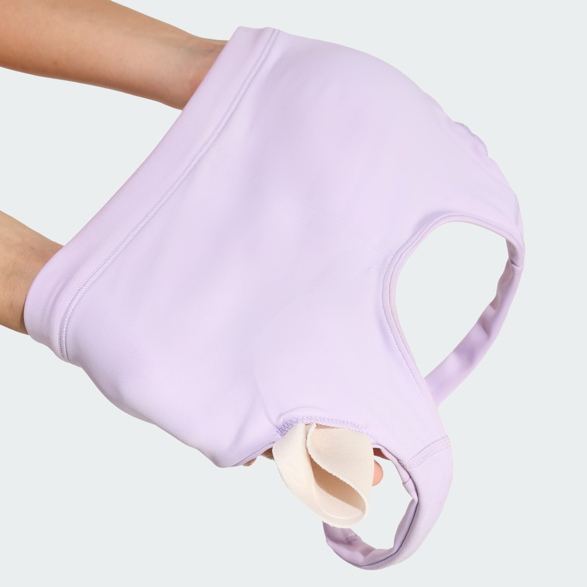 Clothing - Adizero Essentials Run Medium Support Bra - Purple | adidas South Africa