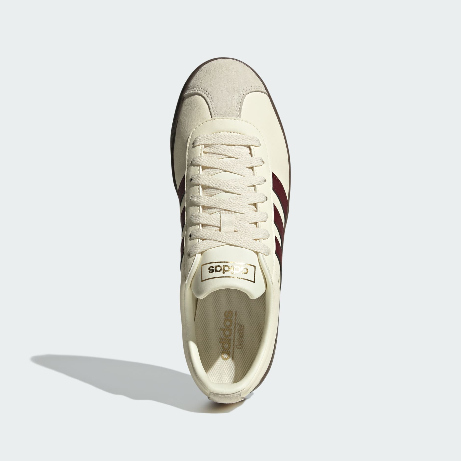 Shoes - VL Court Classic Shoes - Burgundy | adidas South Africa