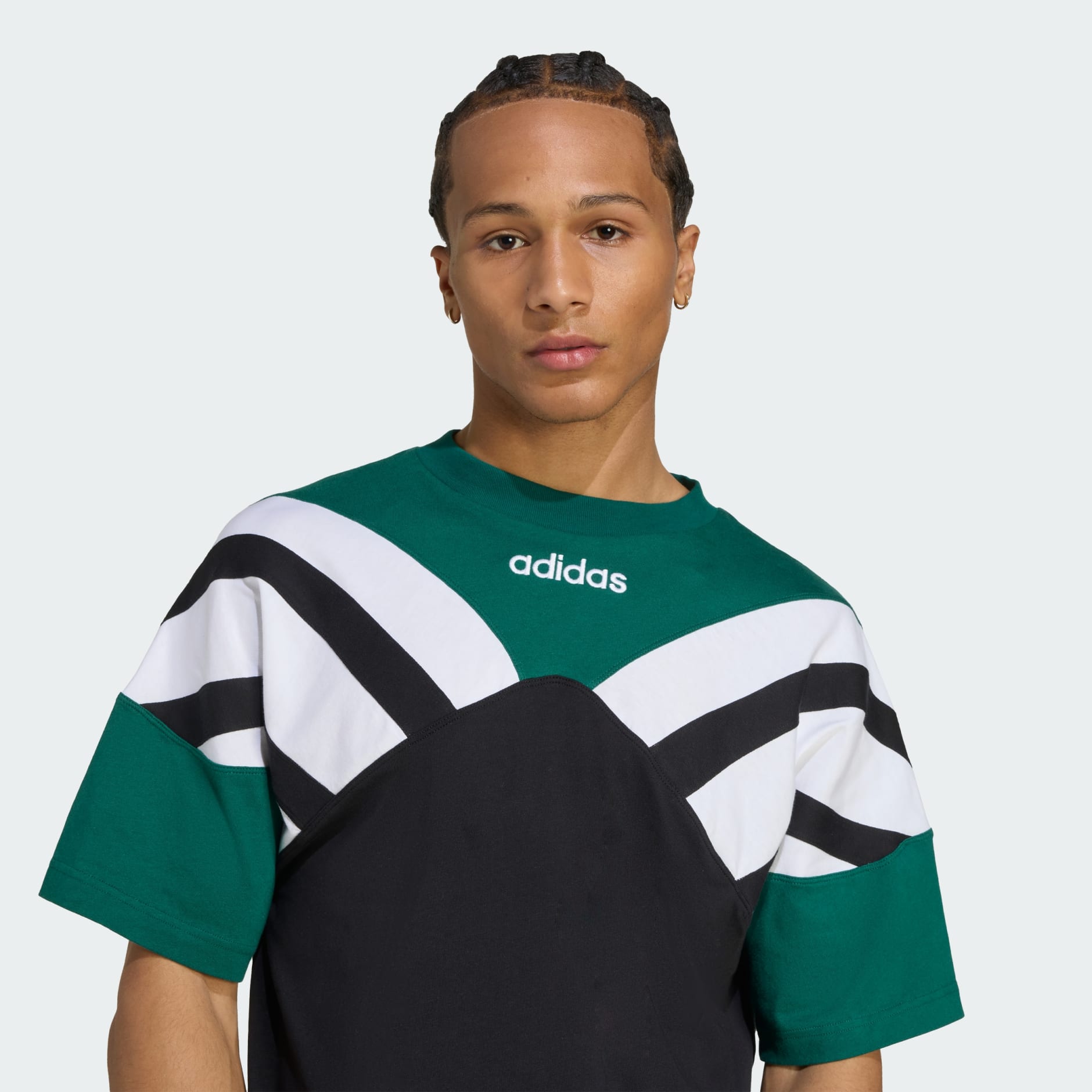 adidas تيشيرت Archive Cutline - أسود