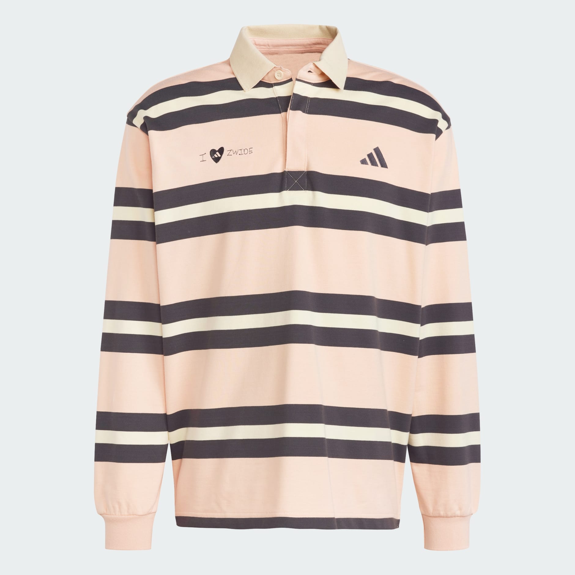Sweatshirts - adidas x Kolisi Rugby Polo - Pink | adidas Qatar