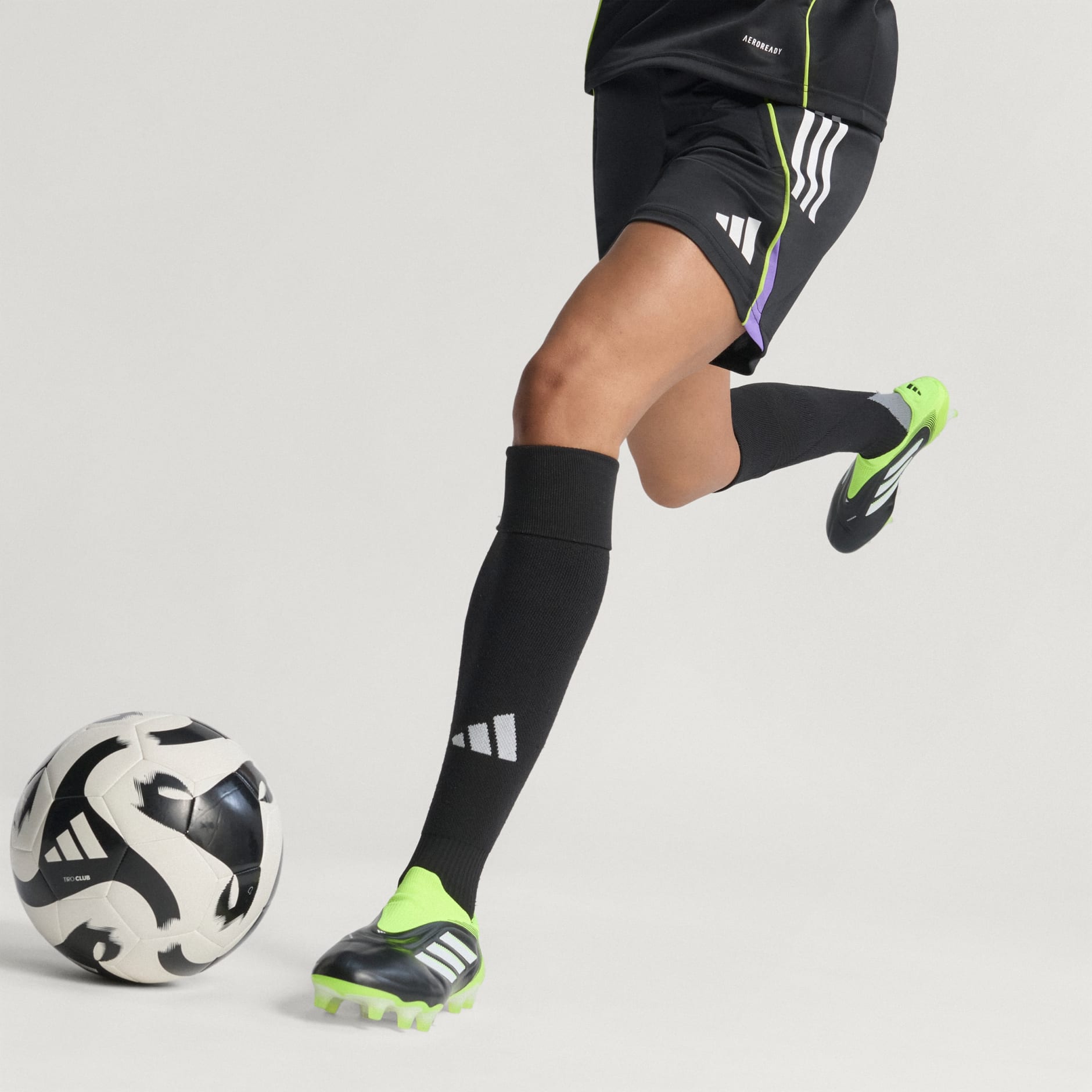 Soccer Boots - Copa Pure 3 Elite Laceless Firm Ground Boots - Black ...