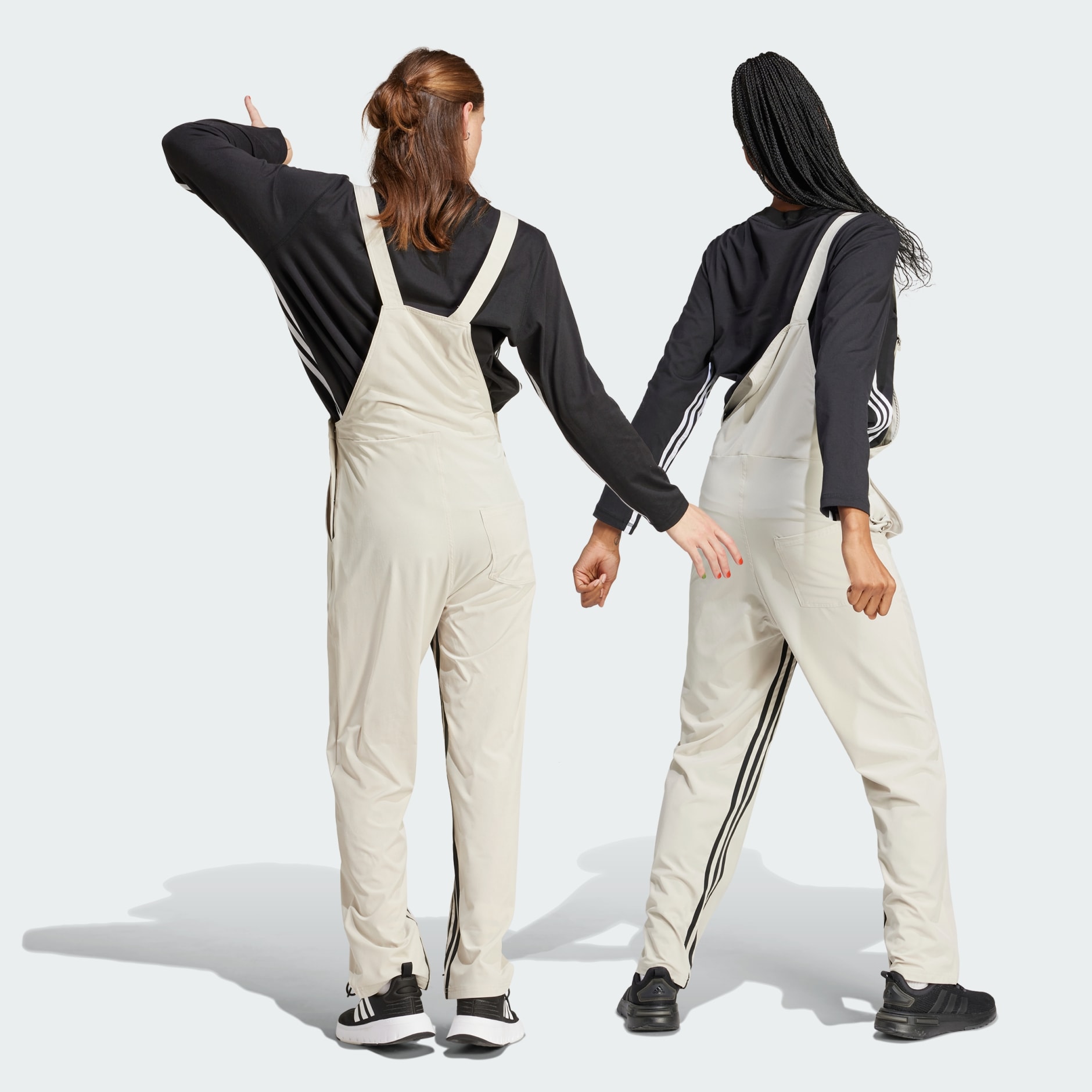 adidas Dance All-Gender Dungarees - Beige | adidas GH