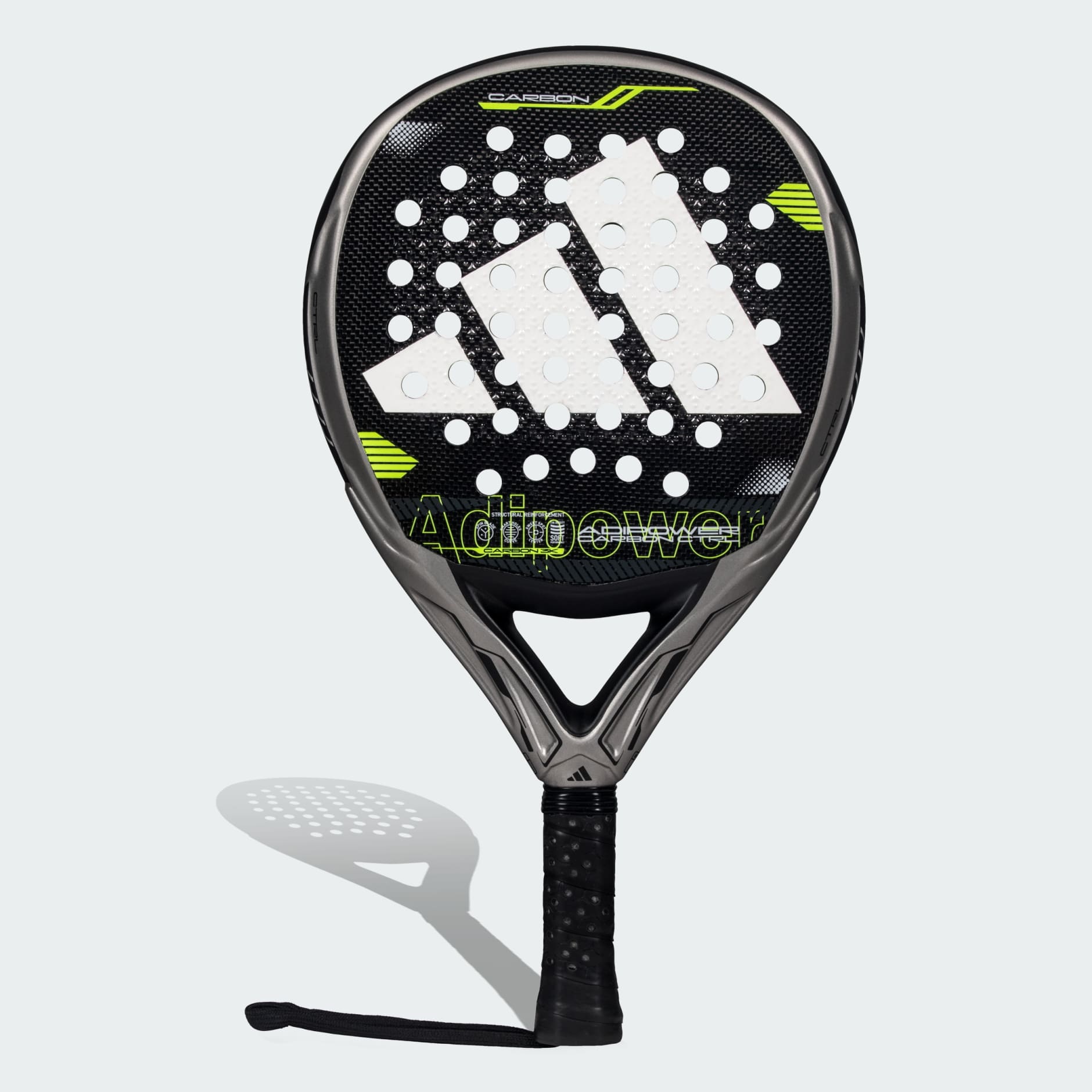 Accessories - Adipower Carbon CTRL Racket - Silver | adidas Saudi Arabia