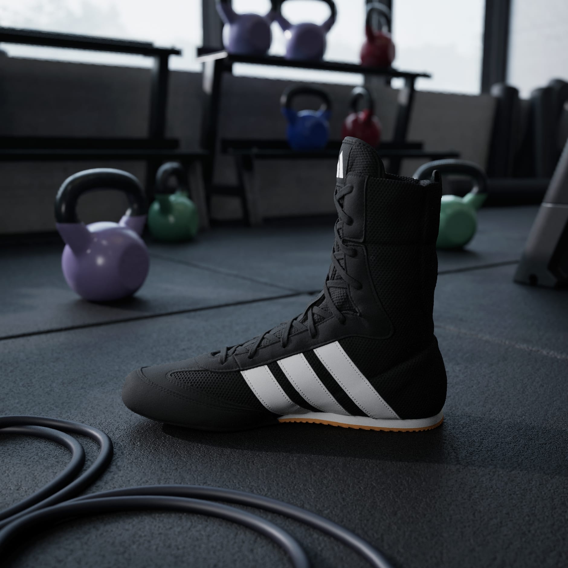 adidas BOX HOG CLASSIC Shoes - Black | adidas UAE