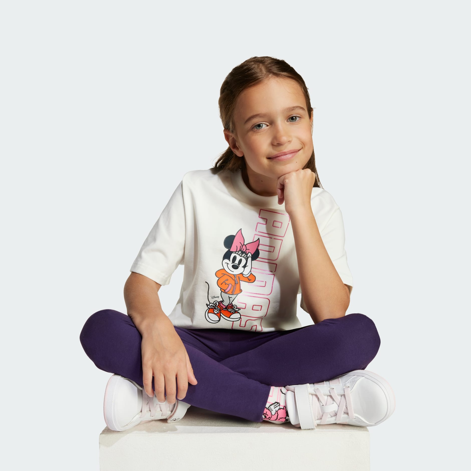 Kids Clothing - Disney Minnie Mouse Tee Kids - White | adidas Egypt