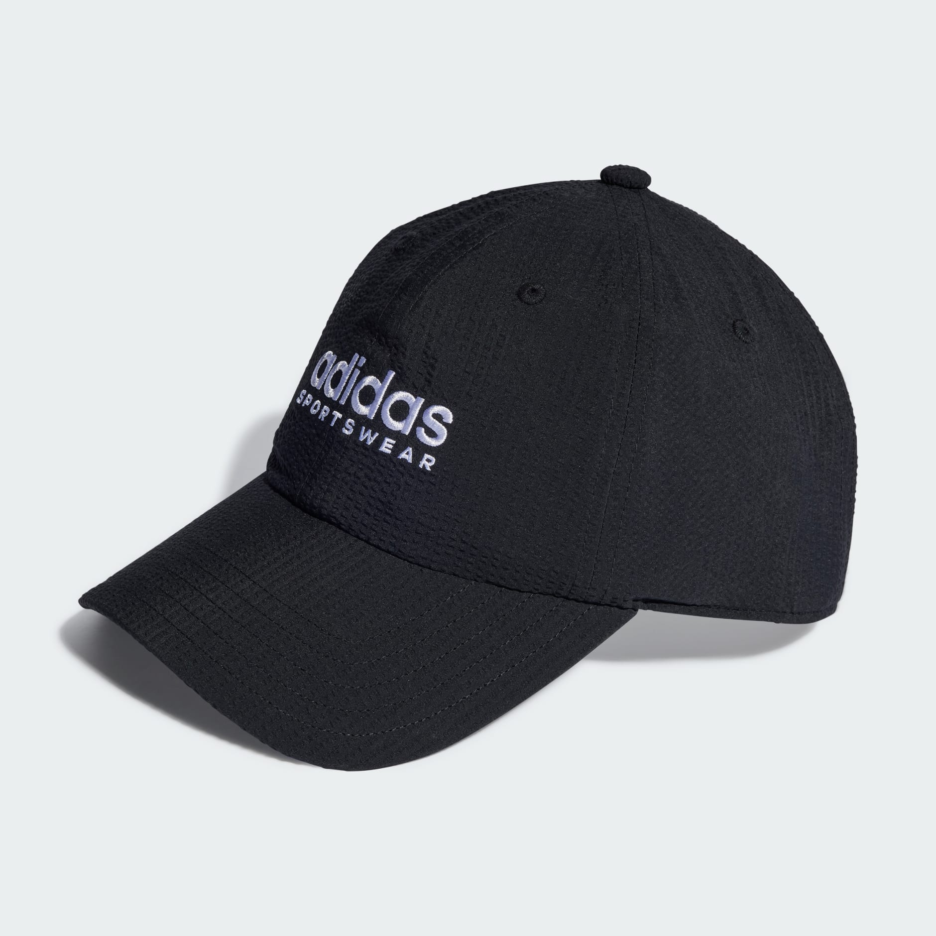 Accessories - Seersucker Dad Cap - Black | adidas South Africa