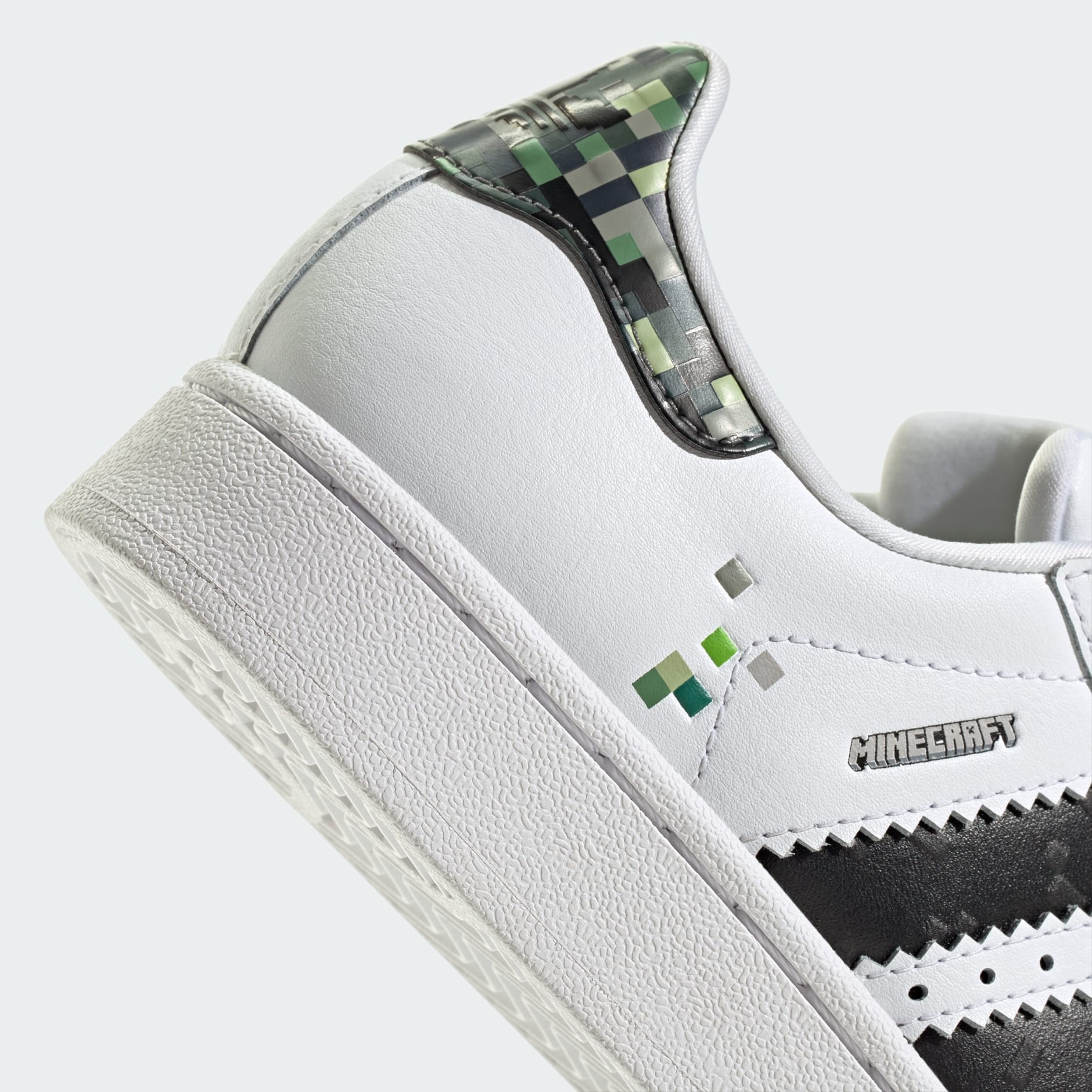 Superstar II x Minecraft Shoes Kids - White | adidas Hong Kong