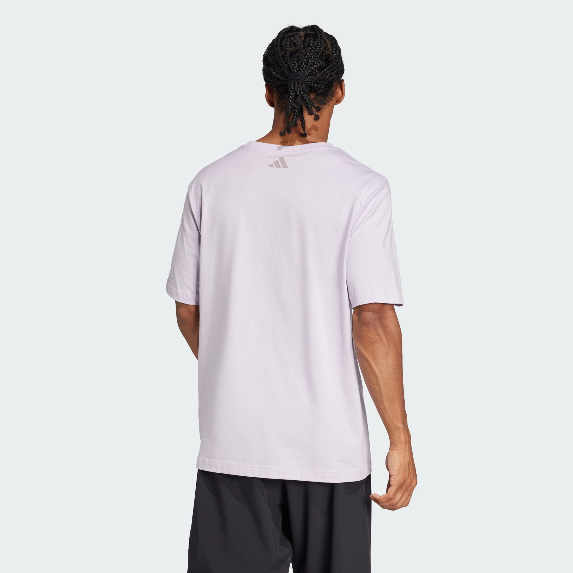 Clothing - Yoga Energized Souls Club Graphic Tee - Purple | adidas Kuwait