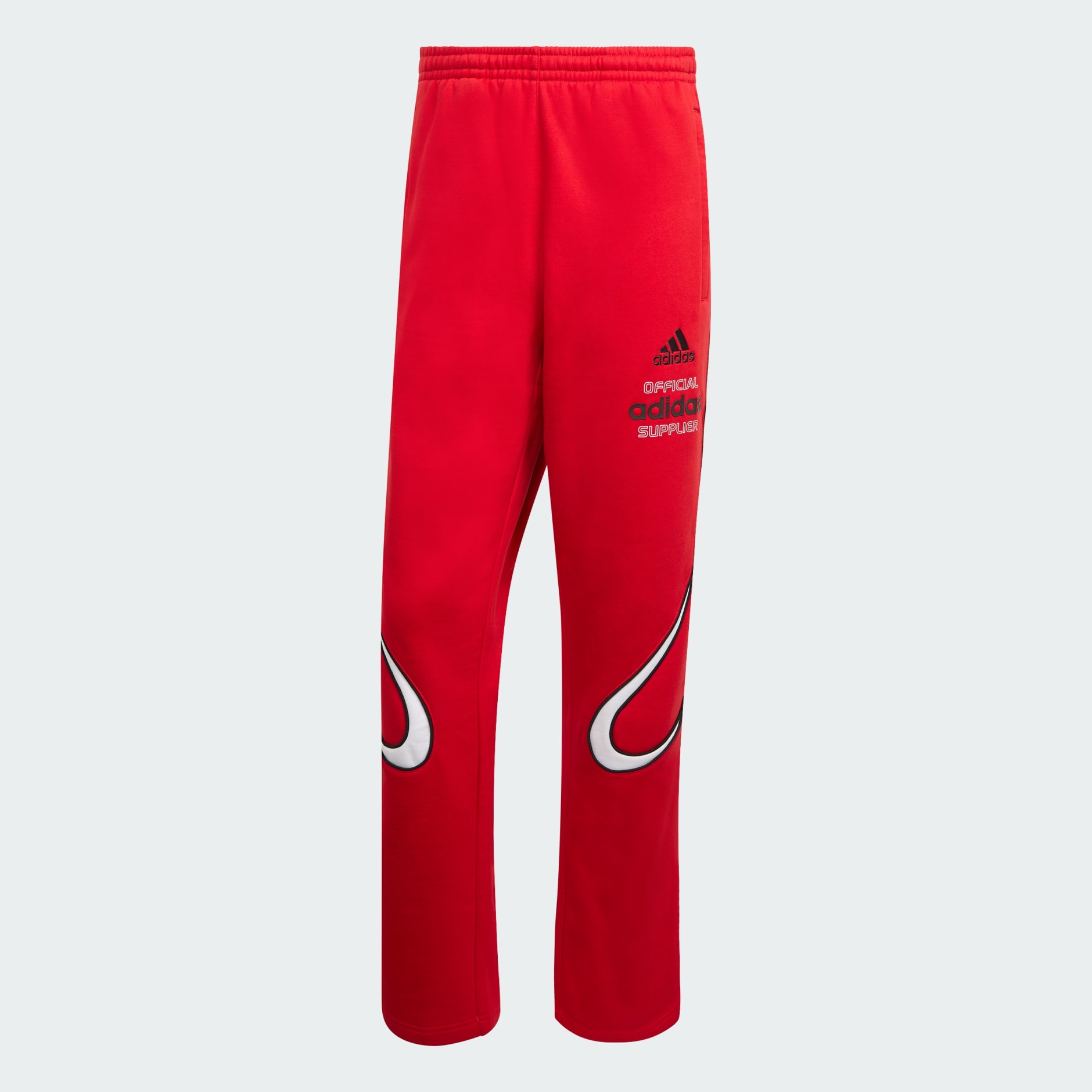adidas TEAMGEIST GRAPHIC FLEECE PANT - Red | adidas UAE
