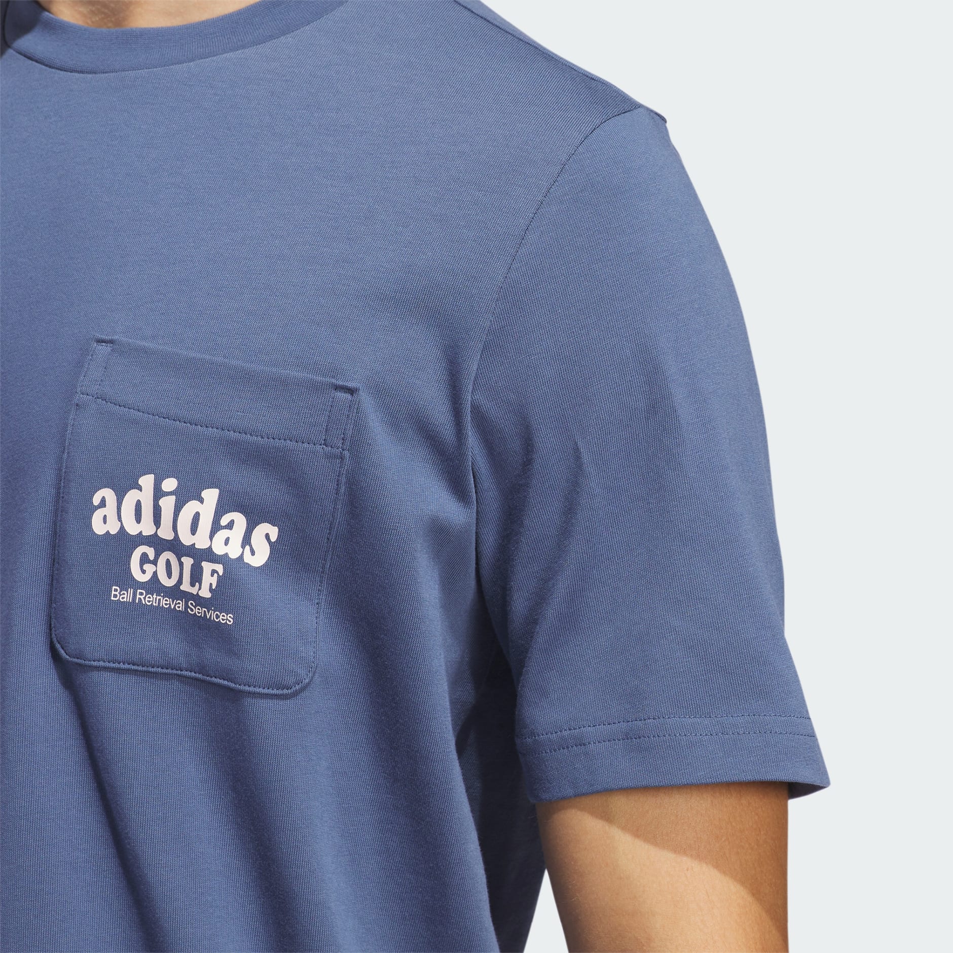 adidas Ball Retrieval Graphic Pocket Tee - Blue | adidas UAE