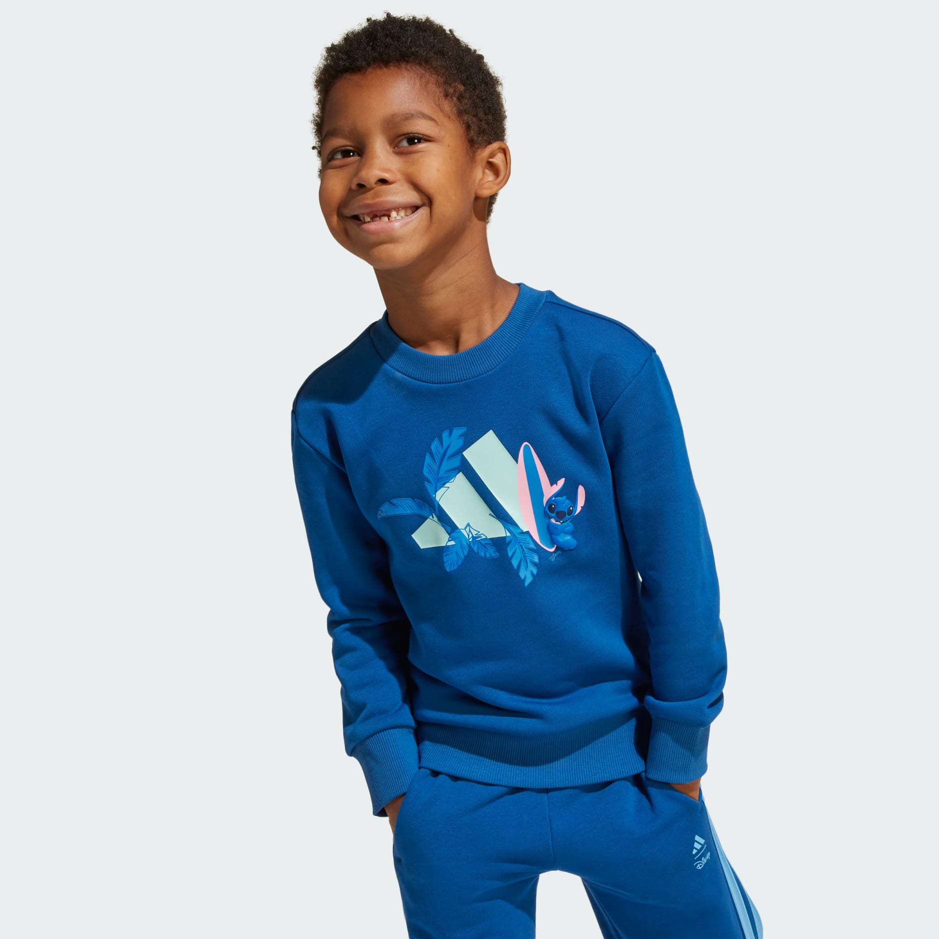 adidas adidas Disney Lilo & Stitch Jogger Set Kids - Blue | adidas UAE