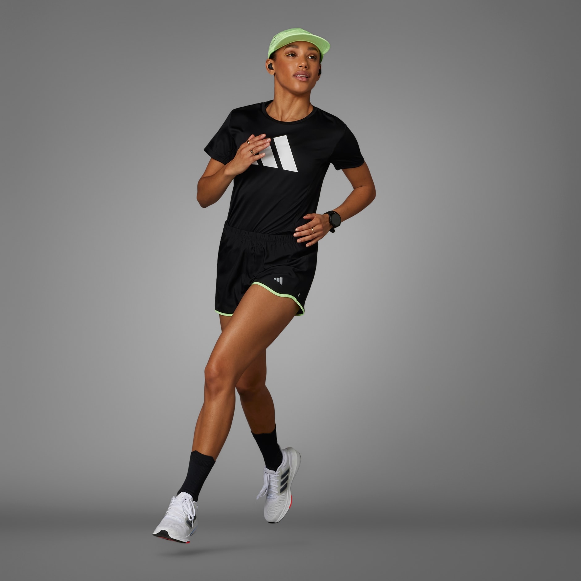 Clothing - Run It Shorts - Black | adidas South Africa