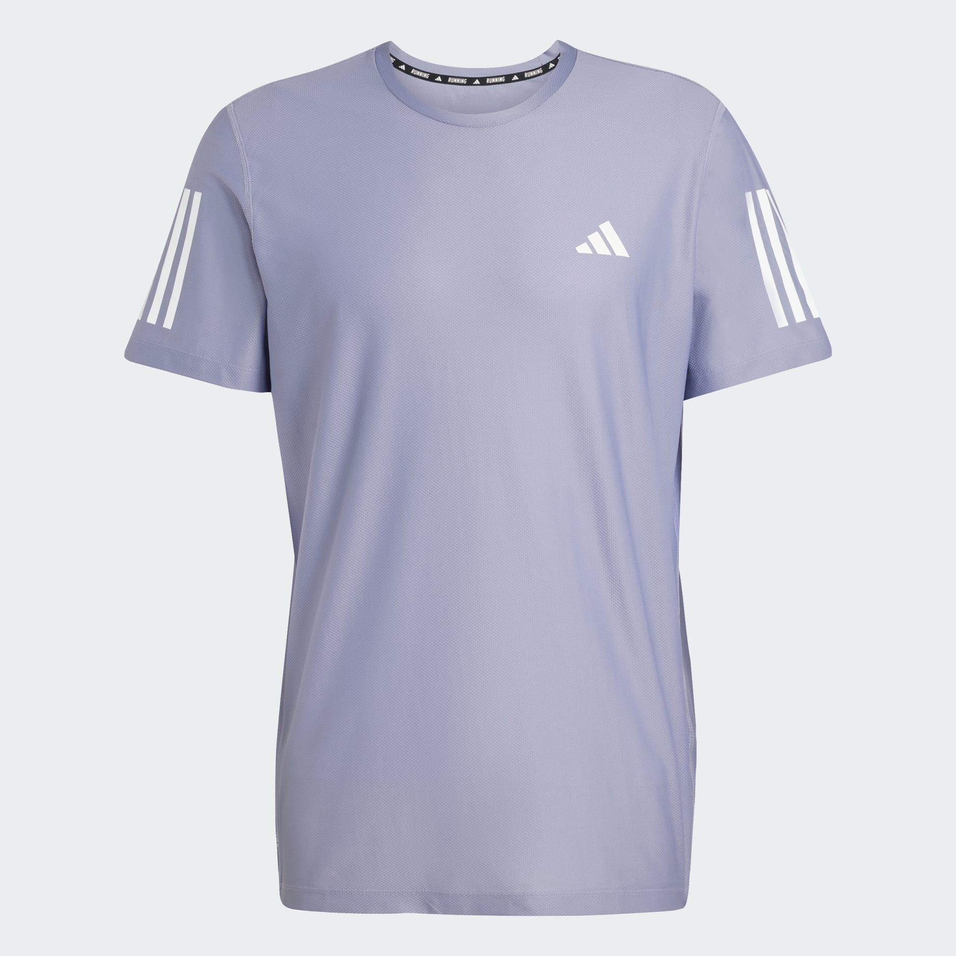 Men's Clothing - Own the Run Tee - Purple | adidas Egypt