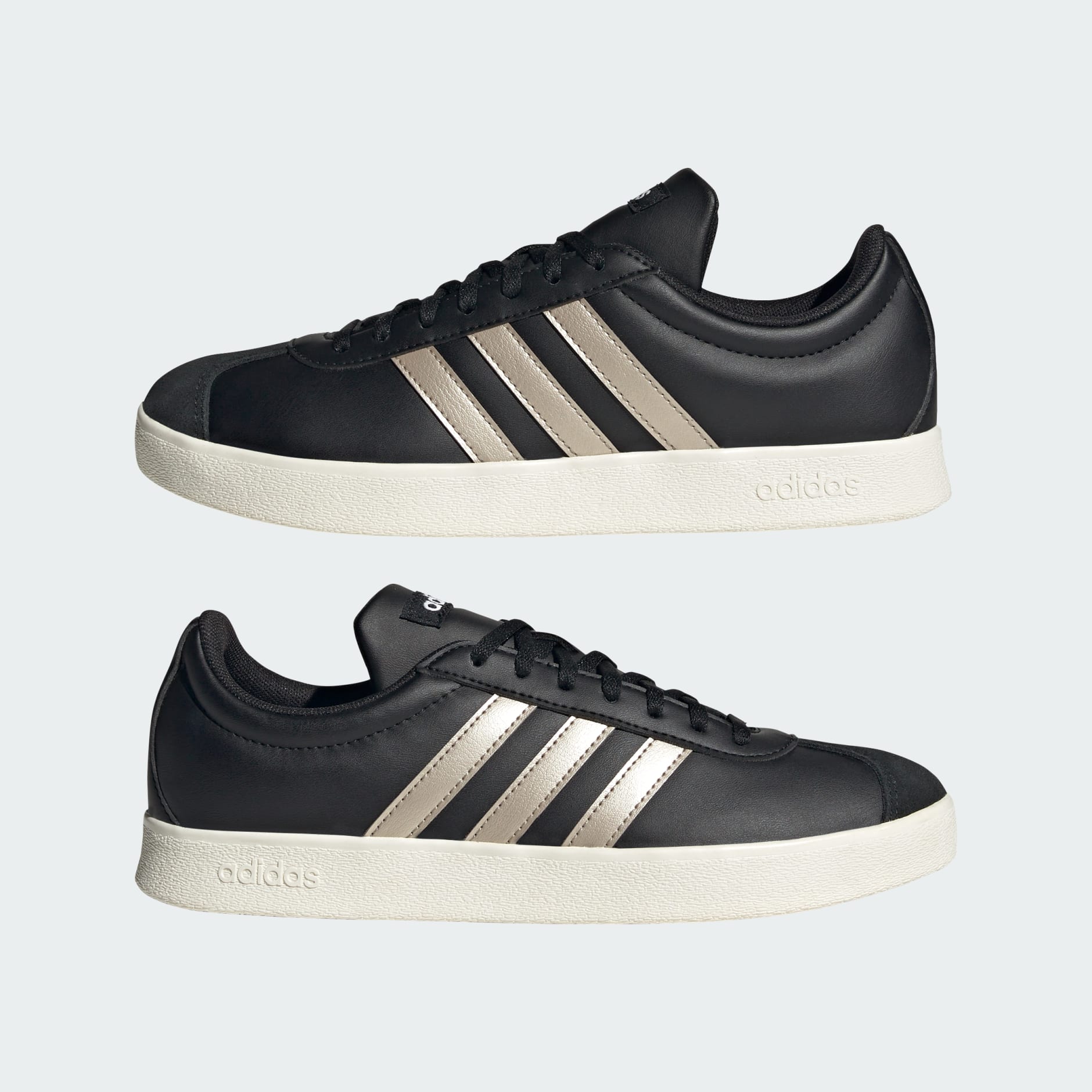 SHOES - VL Court Base Shoes - Black | adidas Qatar