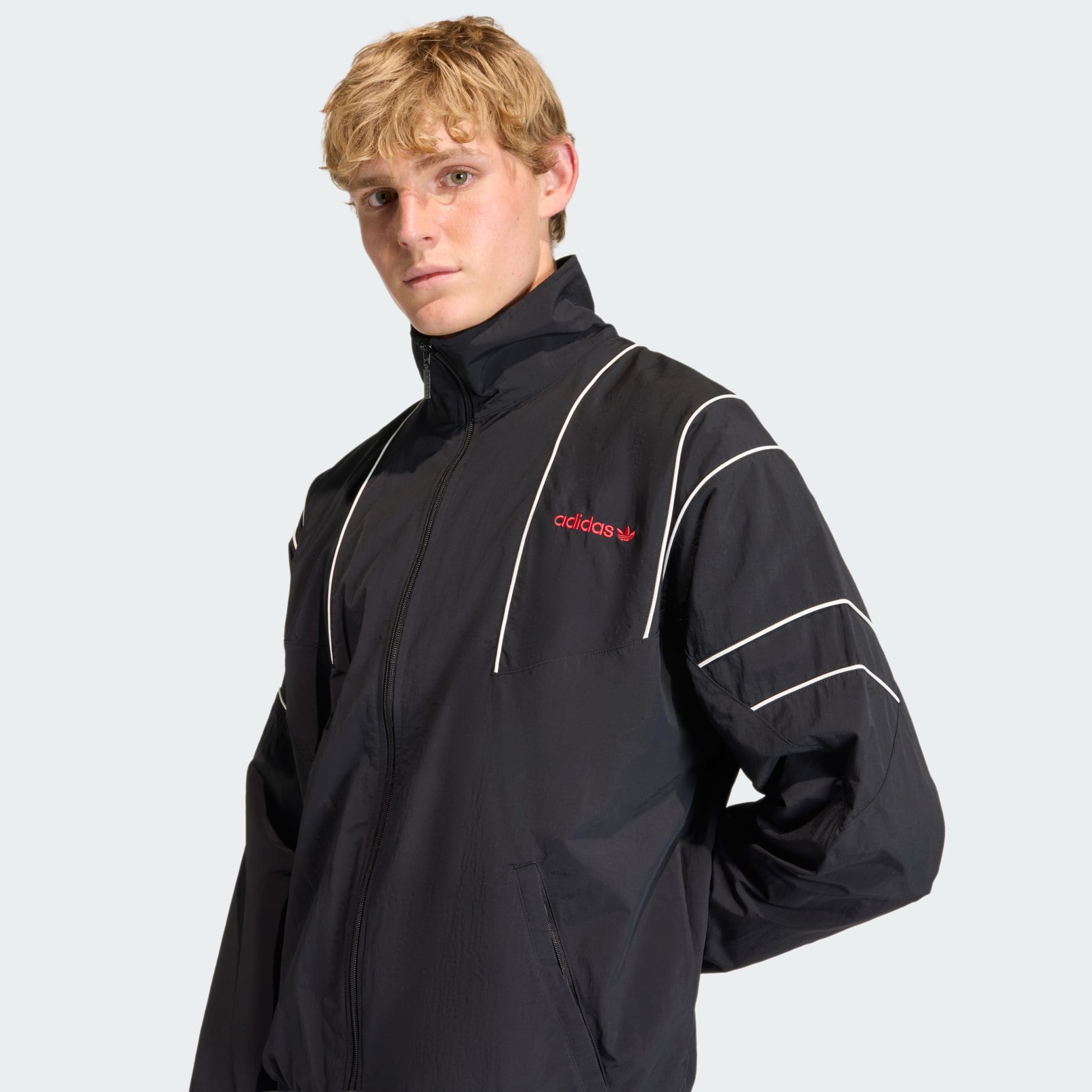 adidas CUTLINE TRACK TOP - Black | adidas UAE