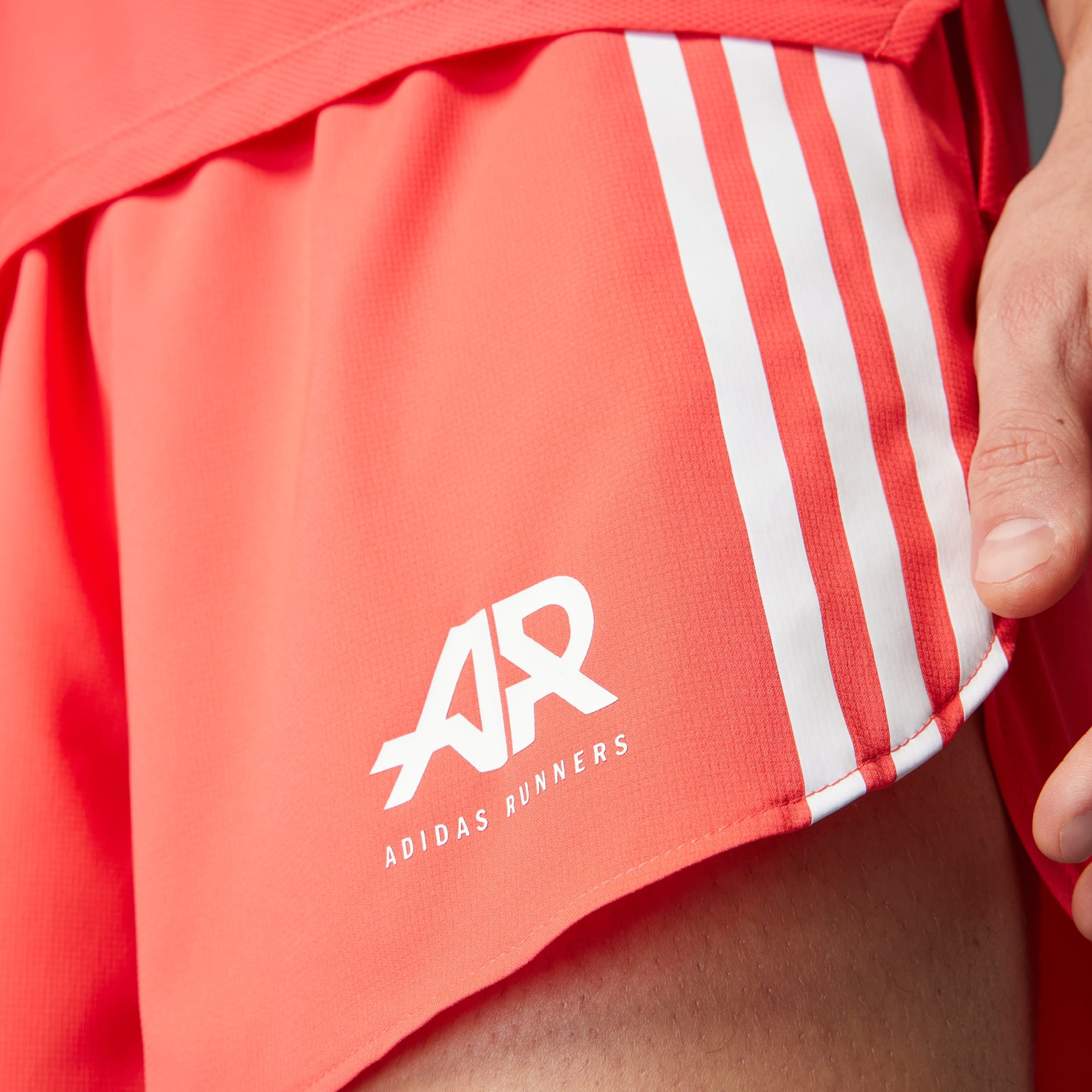 adidas Runners CLIMACOOL Shorts - Red | adidas UAE