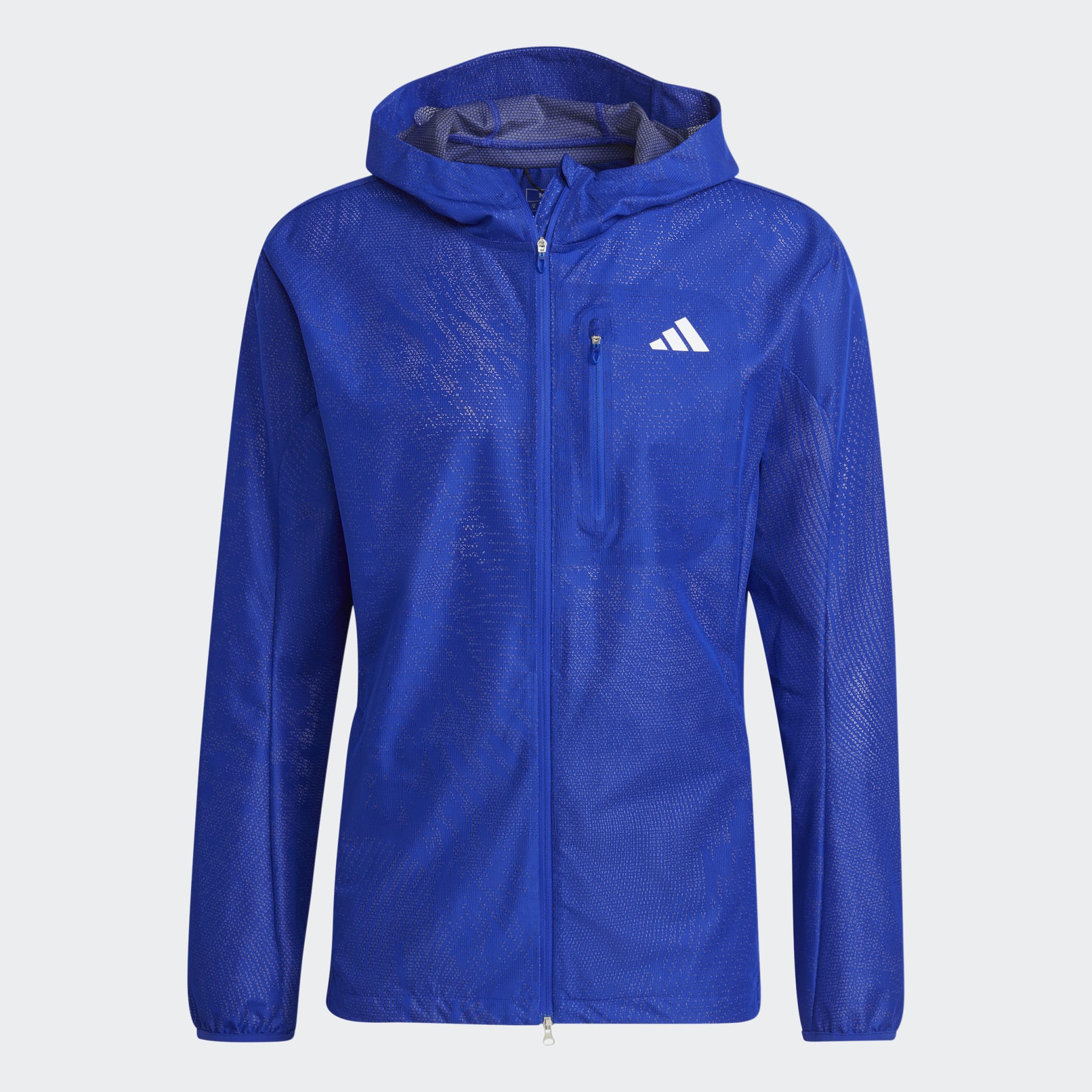 Men's Clothing - Adizero Engineered Membrane Jacket - Blue | adidas Egypt