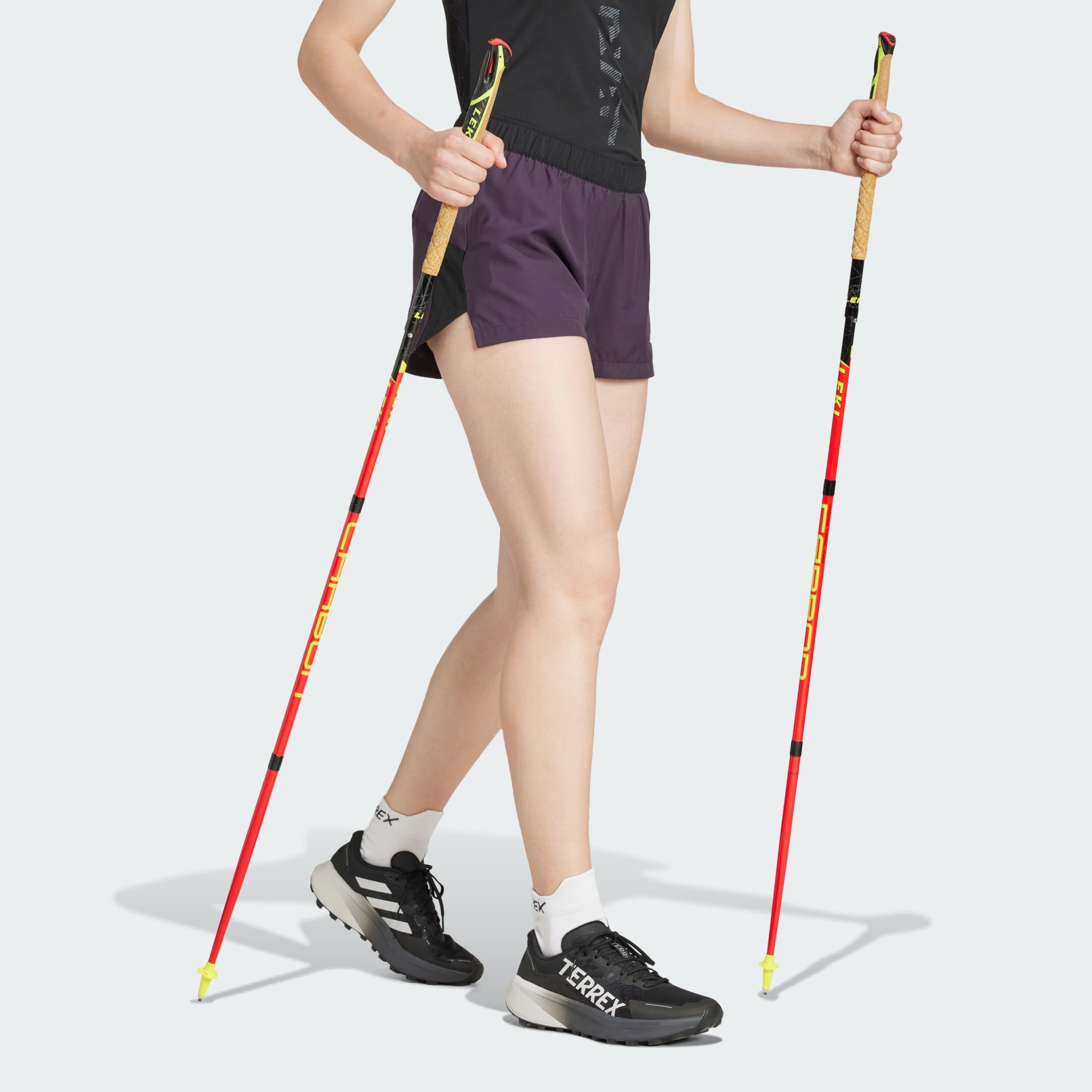 Clothing - Terrex Multi Trail Running Shorts - Purple | adidas South Africa