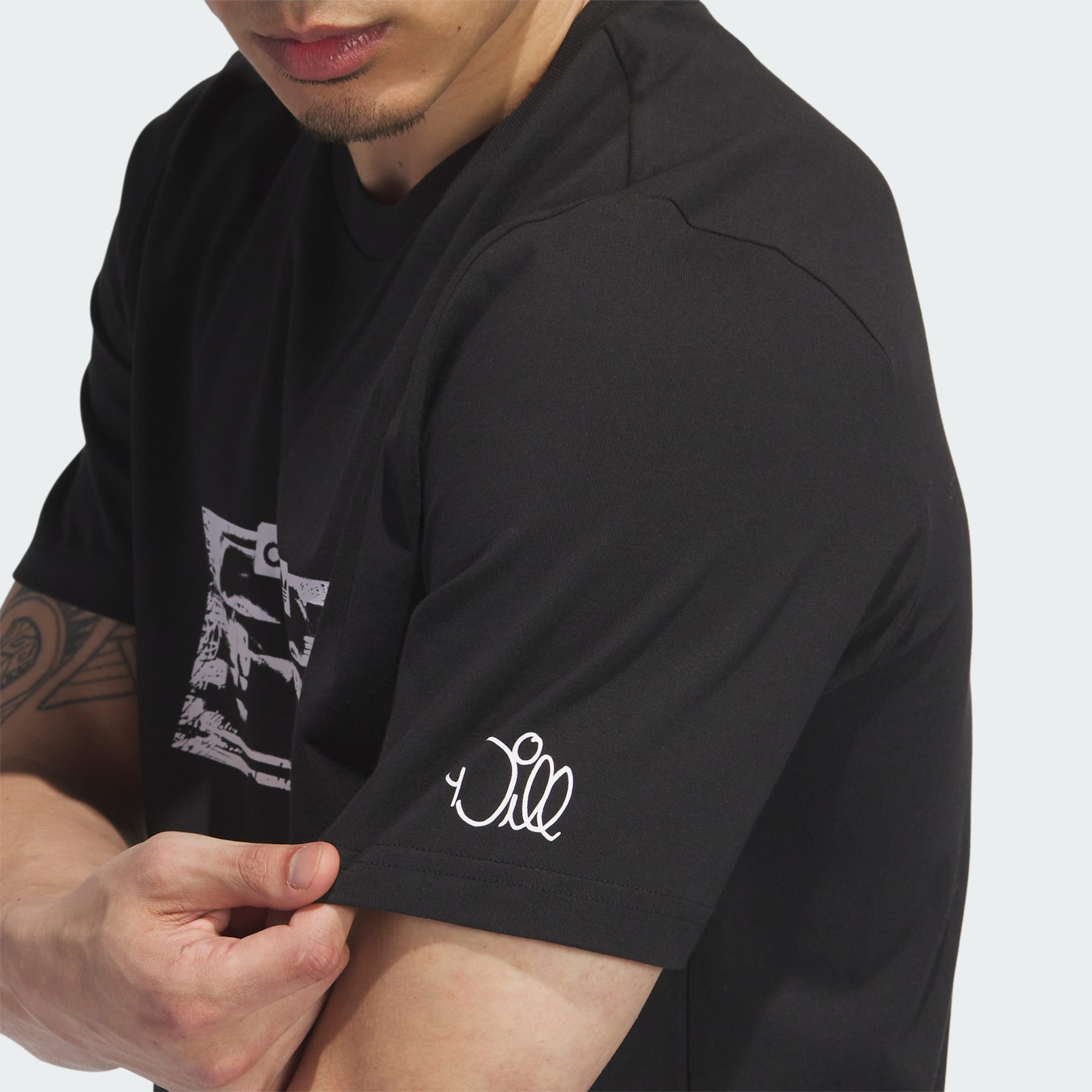 adidas Dill Eyes Short Sleeve Tee - Black | adidas LK