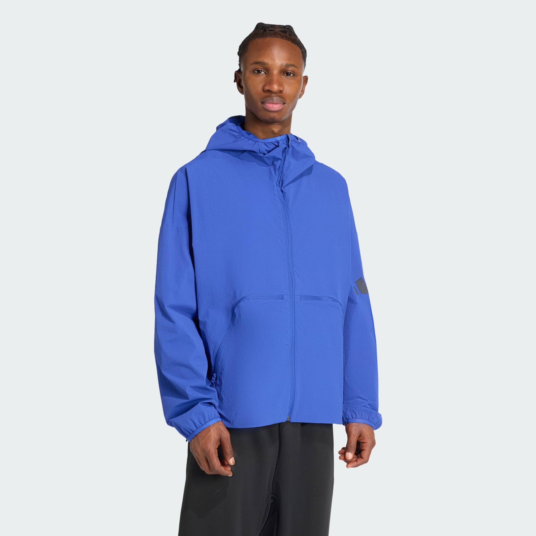 Men's Clothing - MYSHELTER Windbreaker - Blue | adidas Egypt