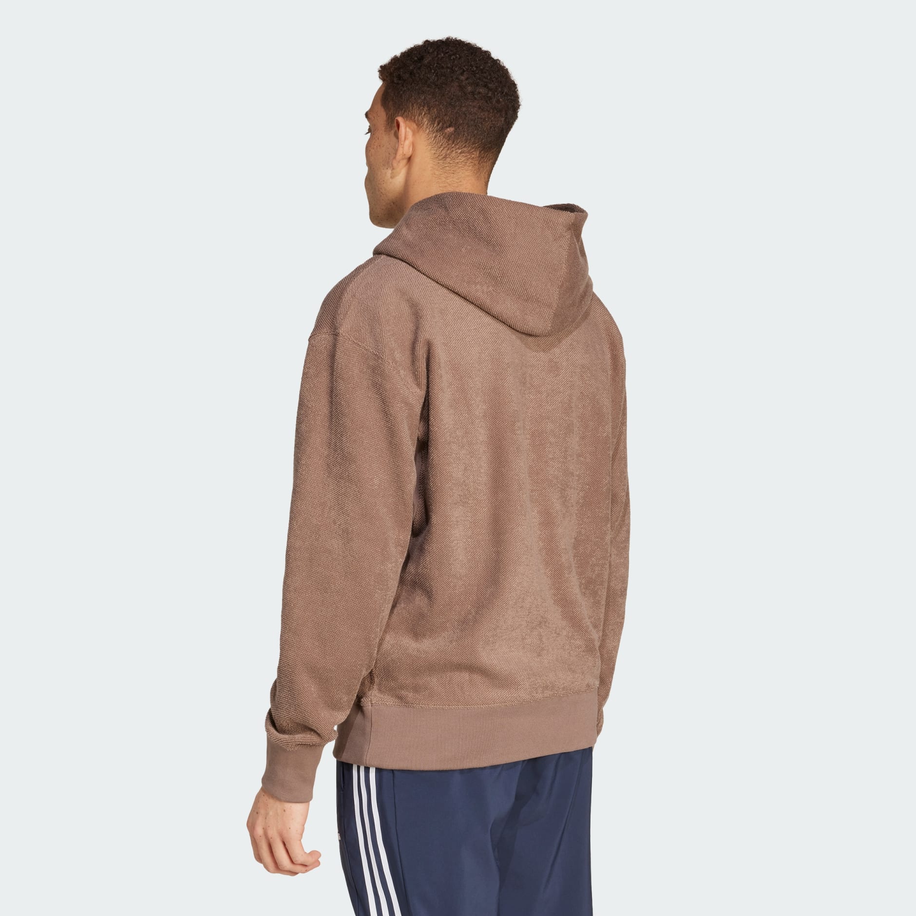 adidas Sportswear - Elevated ALL SZN Terry Loop Hoodie - Brown | adidas ...