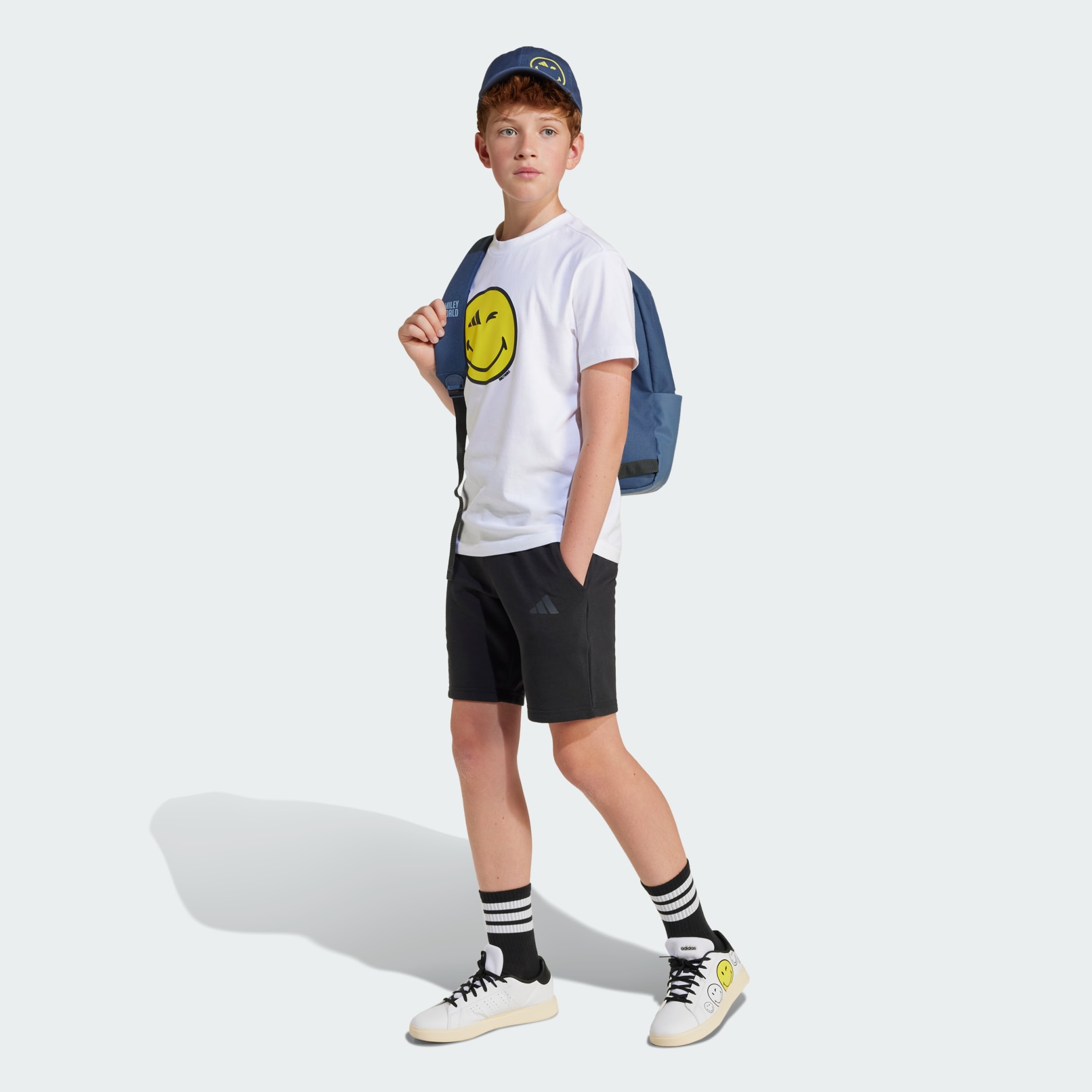 adidas adidas x Smileyworld Graphics Tee Kids - White | adidas UAE