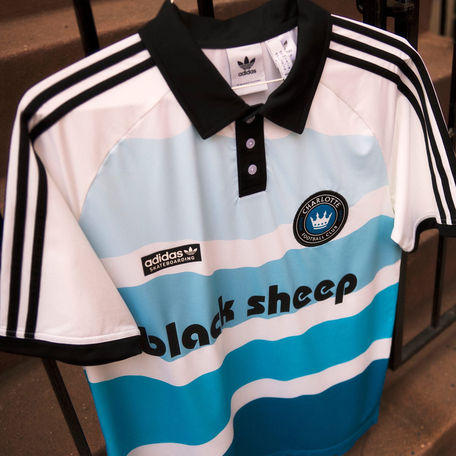 adidas Black Sheep X CLTFC Jersey - White | adidas TZ
