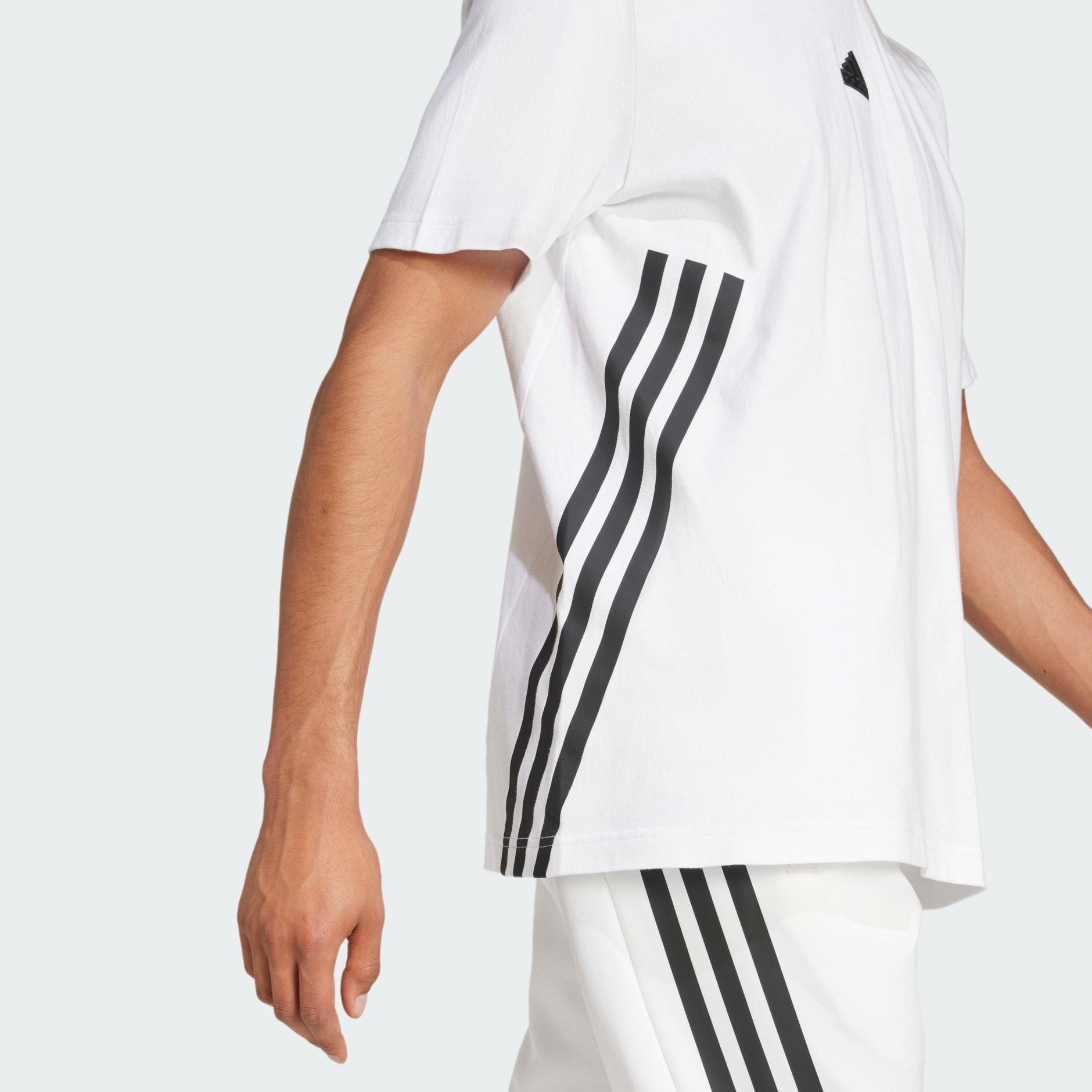 adidas Future Icons 3-Stripes Tee - White | adidas UAE