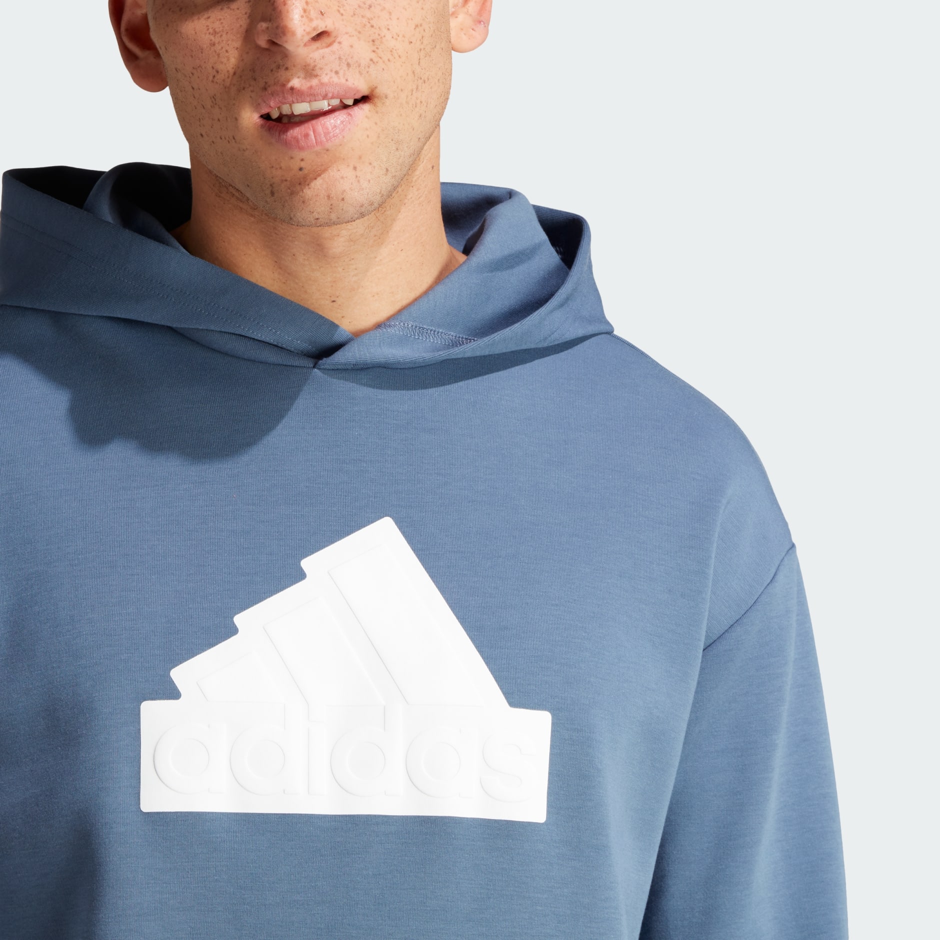 adidas Future Icons Badge of Sport Hoodie - Blue | adidas LK