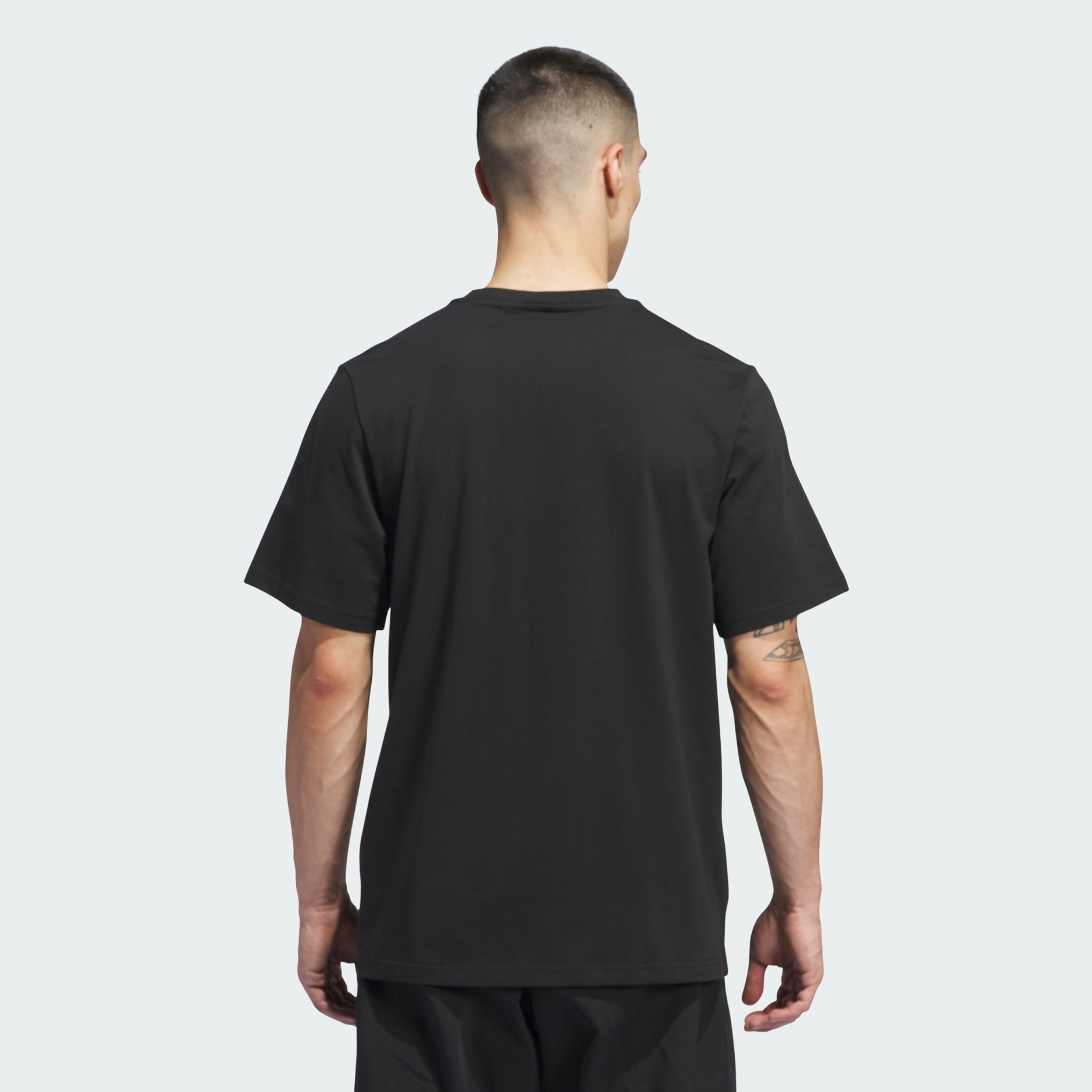 Clothing - Skateboarding Wide Angle Tee - Black | adidas South Africa
