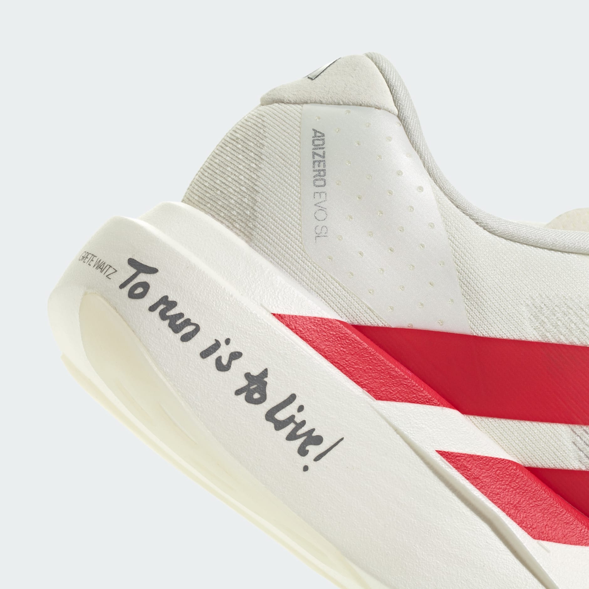 Adizero EVO SL 運動鞋 - 白色 | adidas香港官方網上商店