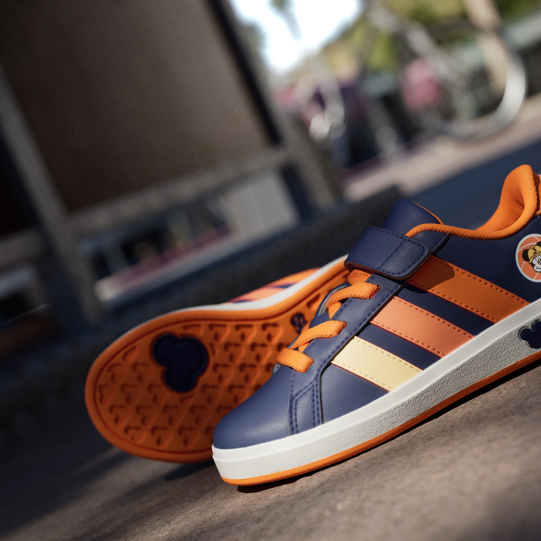 Kids Shoes - adidas Disney Mickey Mouse Grand Court Shoes Kids - Blue ...