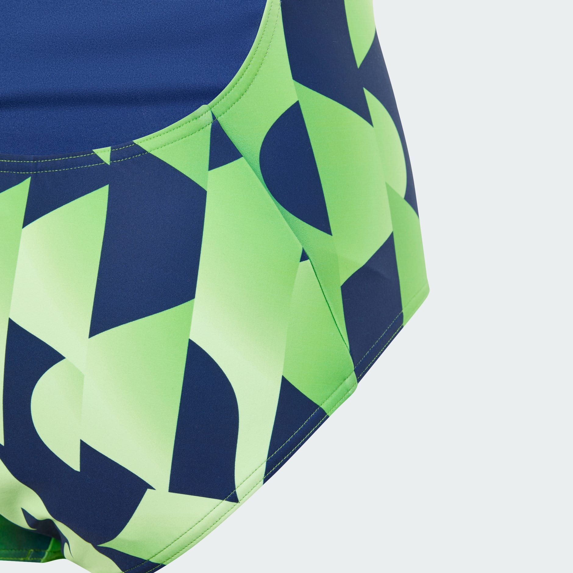 adidas Performance 3-Stripes Graphic Swimsuit Kids - Green | adidas GH
