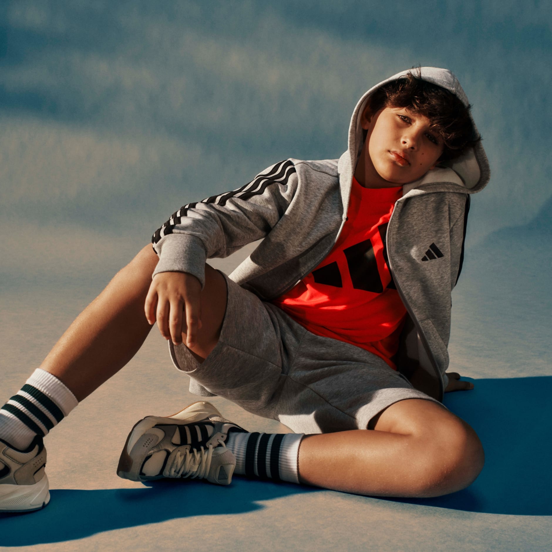 adidas Essentials Tee Kids - Red | adidas UAE