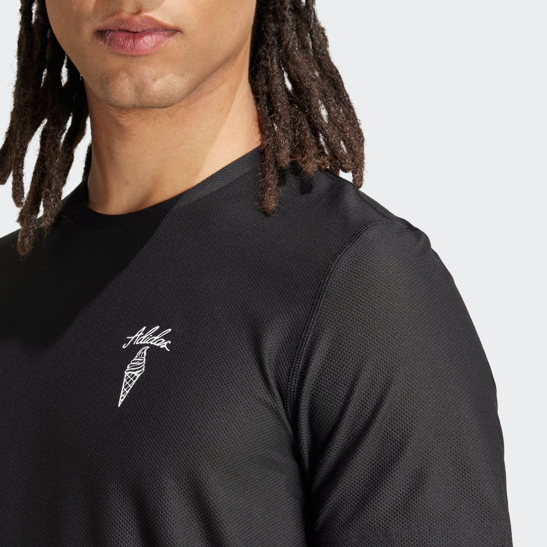 Running Ice Cream Graphic Tee - Black | adidas Hong Kong