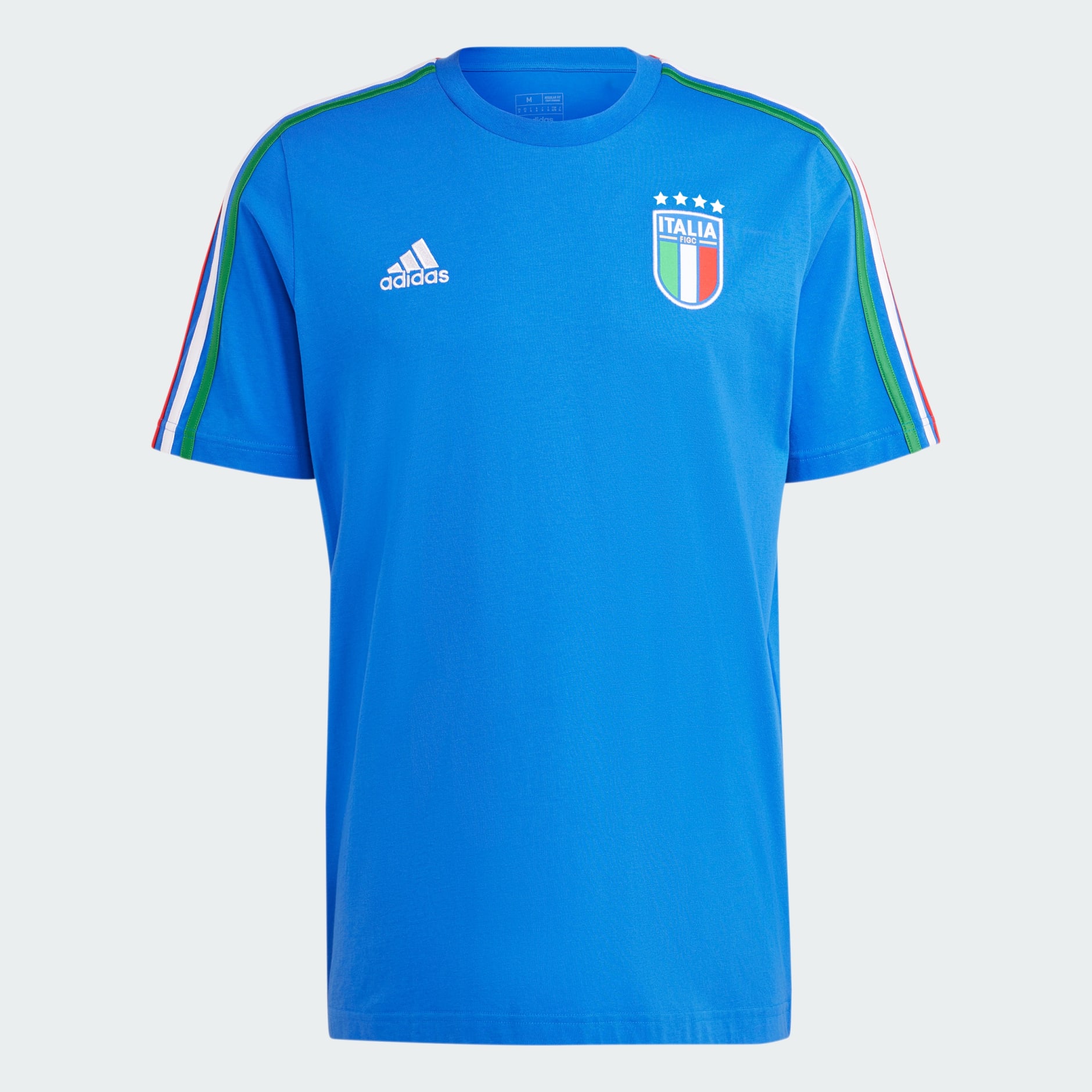 adidas Italy DNA 3-Stripes Tee - Blue | adidas KE